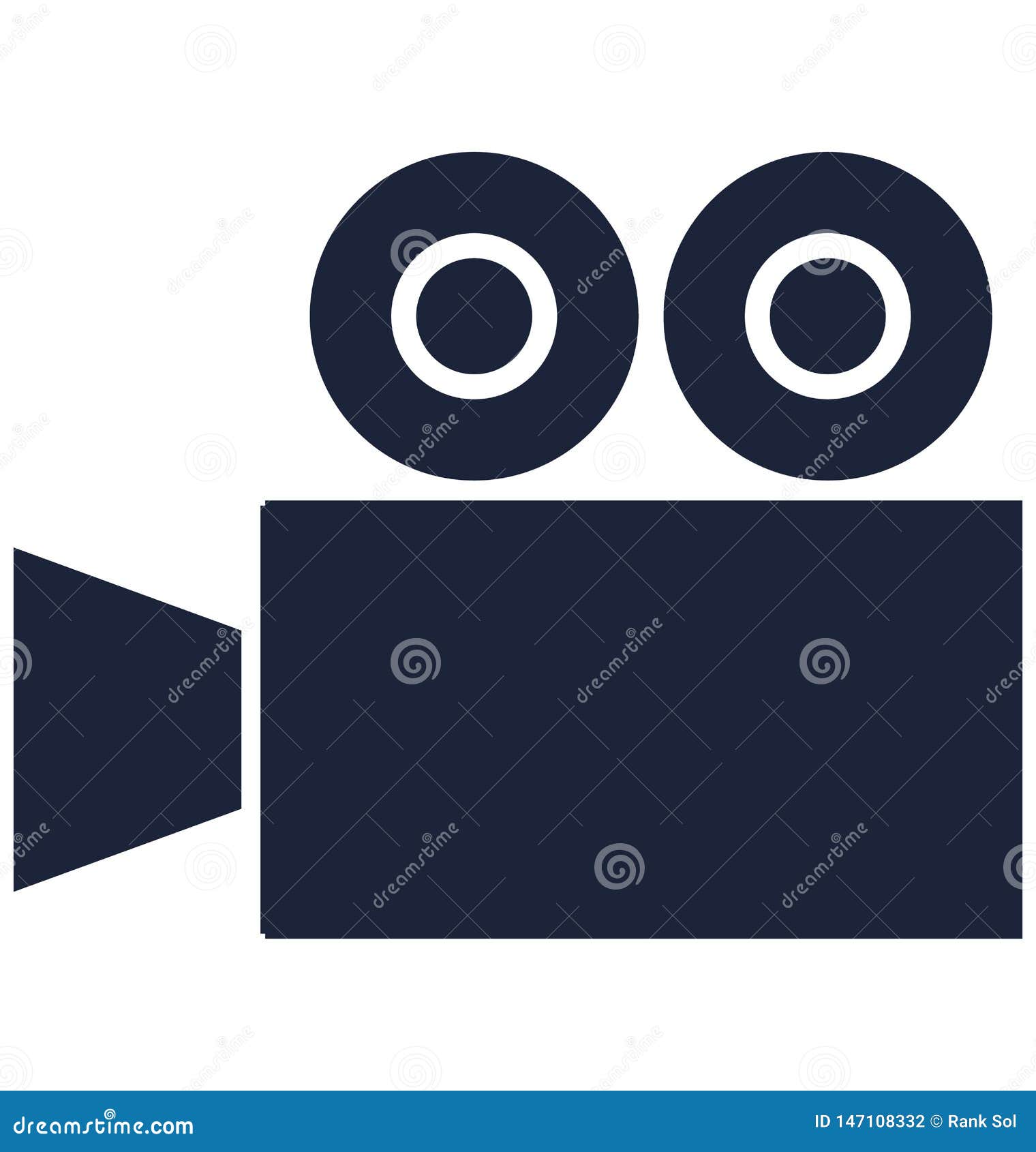Shooting Camera Isolated Vector Icon Which Can Easily Modify or Edit ...