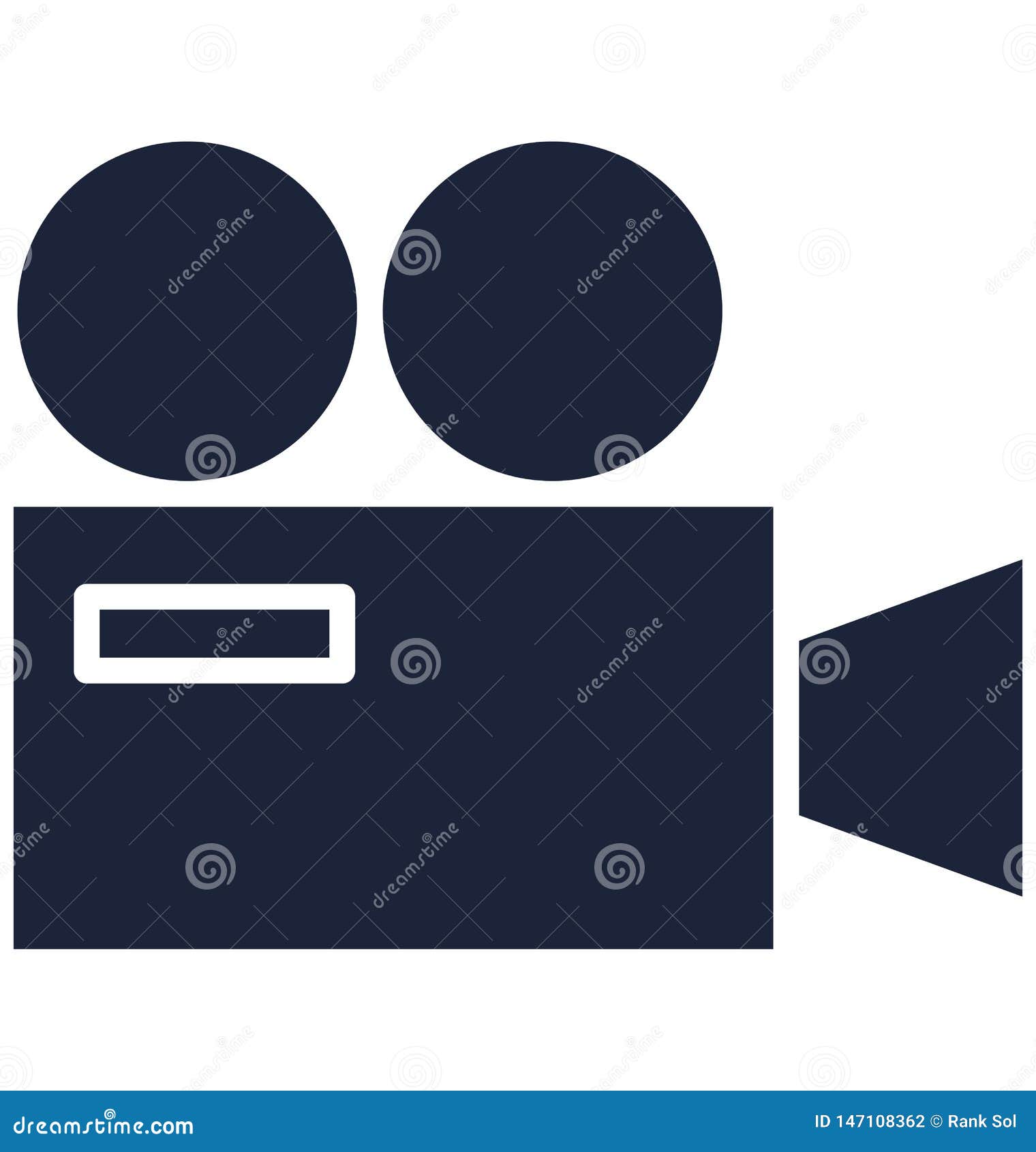 Shooting Camera Isolated Vector Icon Which Can Easily Modify or Edit ...