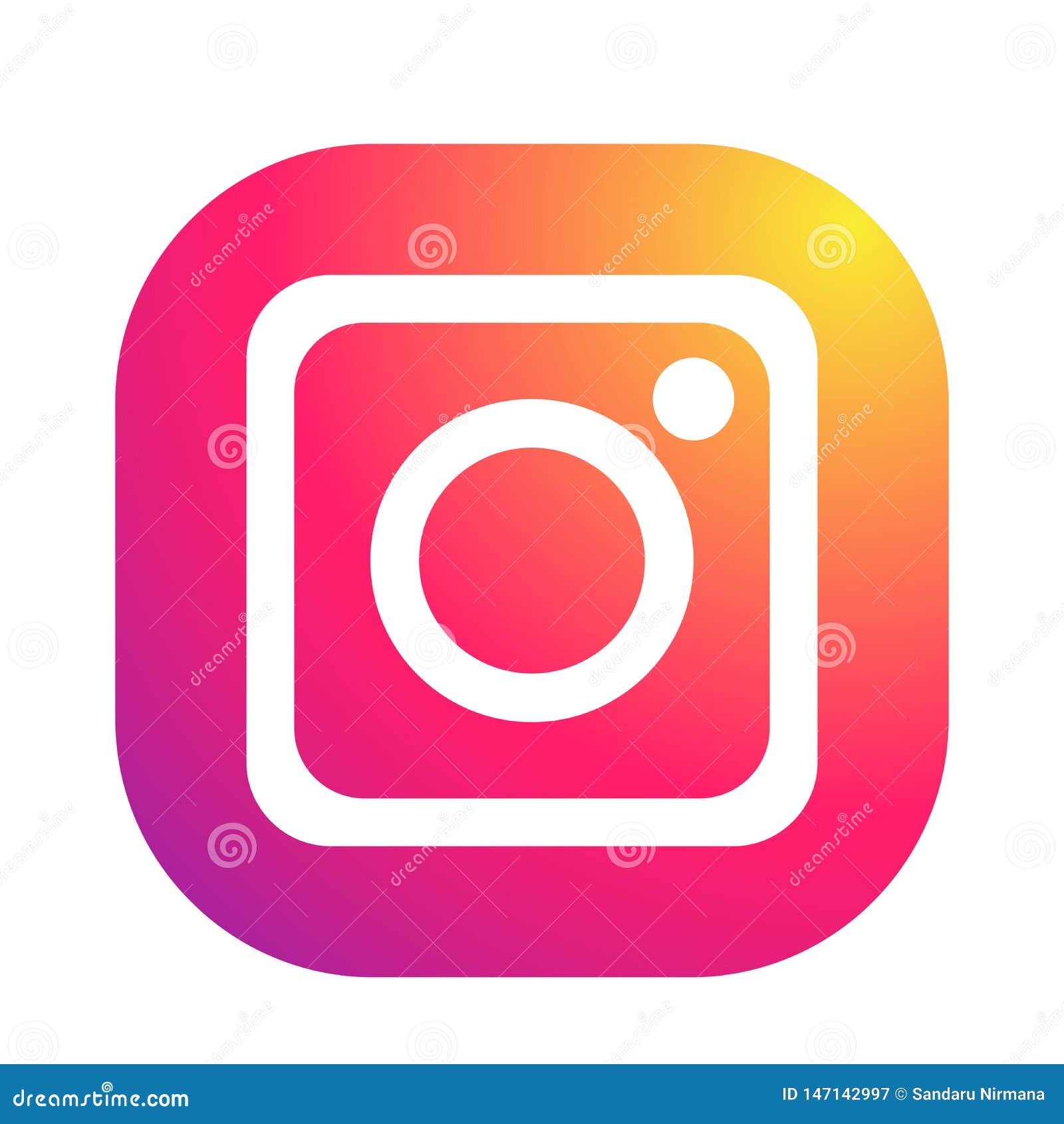 New Instagram Camera Logo Icon in Vector with Modern Gradient Design ...