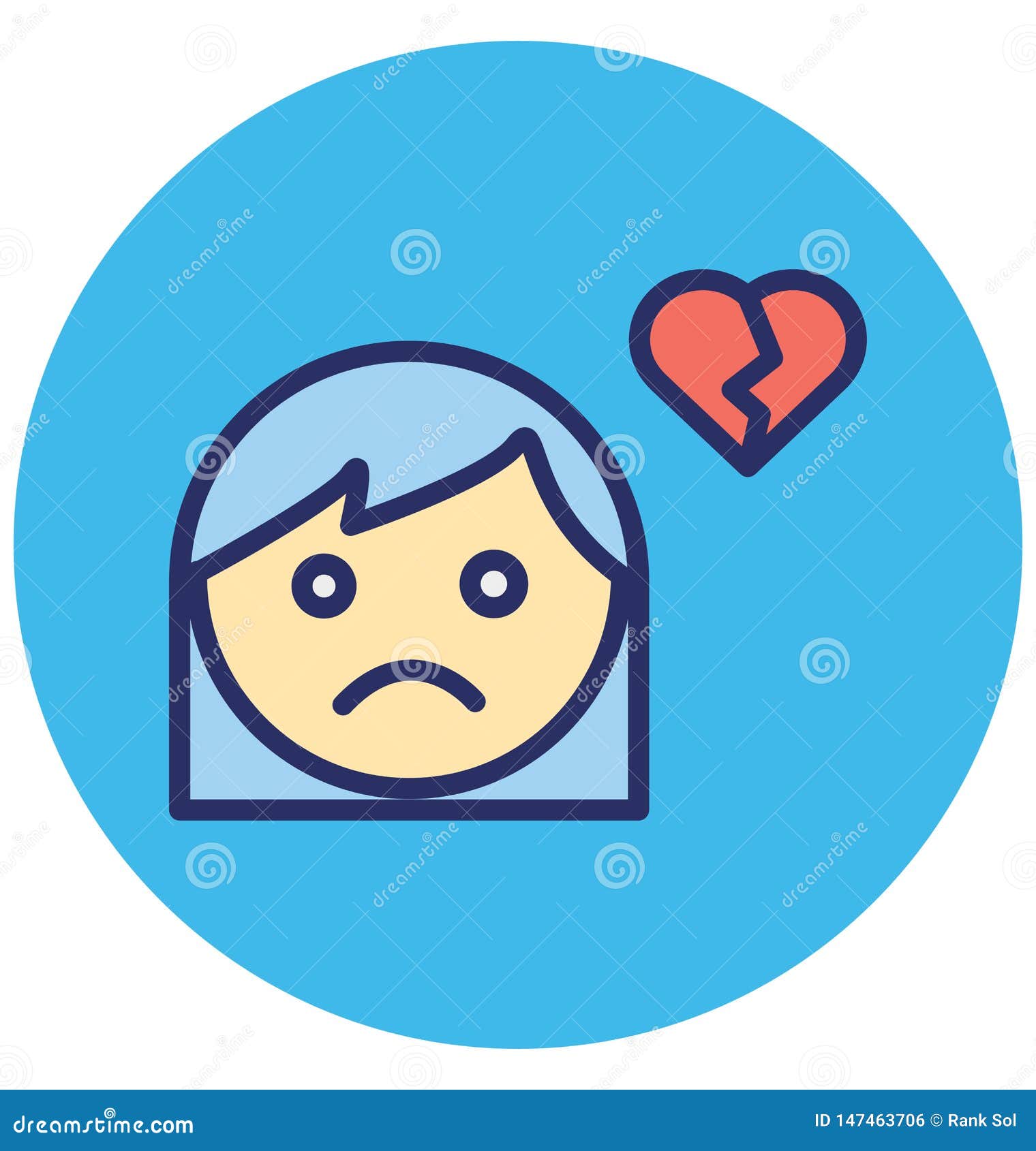 Broken Isolated Vector Icon that Can Be Easily Modified or Edit Stock ...