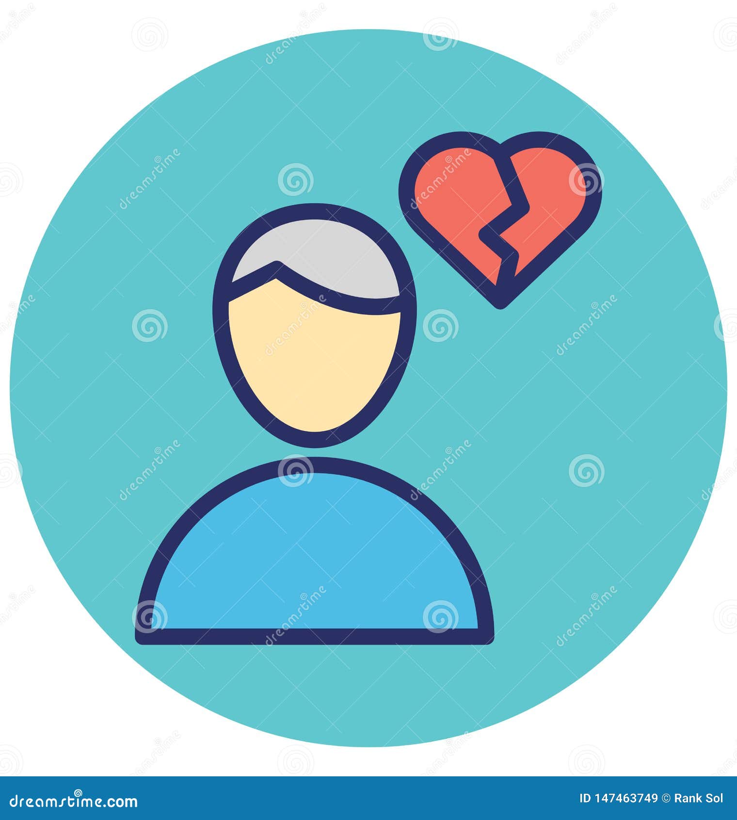 Broken Isolated Vector Icon that Can Be Easily Modified or Edit Broken ...