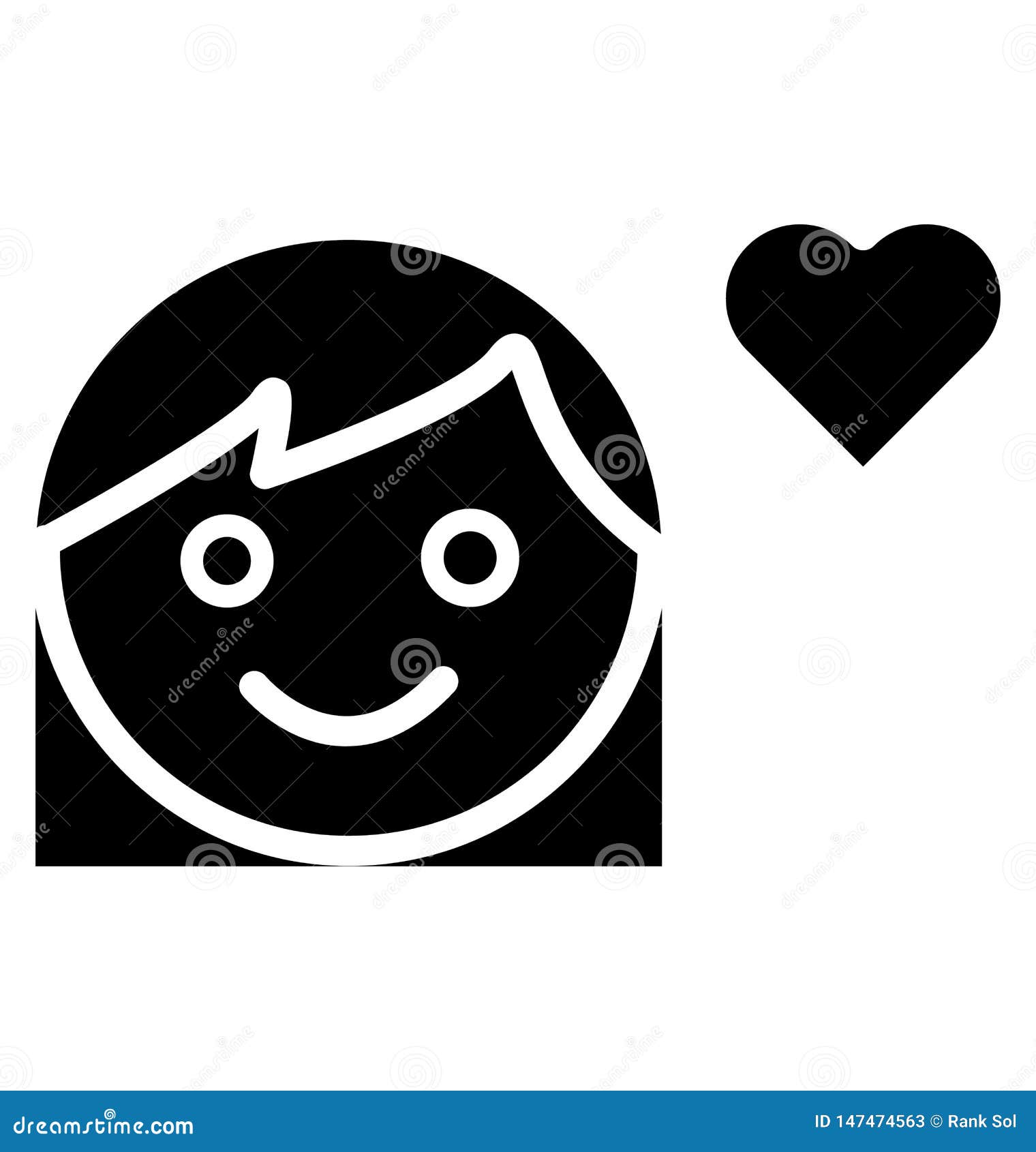 Lover Isolated Vector Icon that Can Be Easily Modified or Edit Stock ...