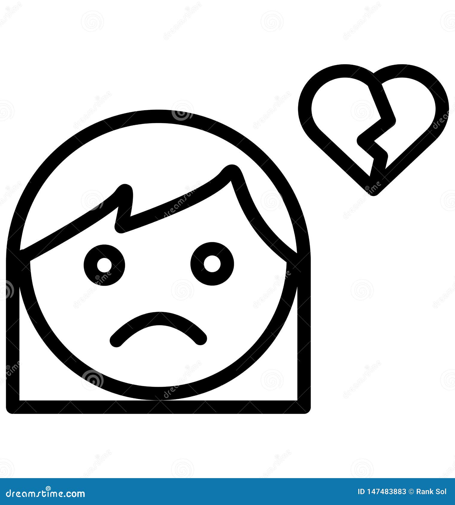 Broken Isolated Vector Icon that Can Be Easily Modified or Edit Stock ...