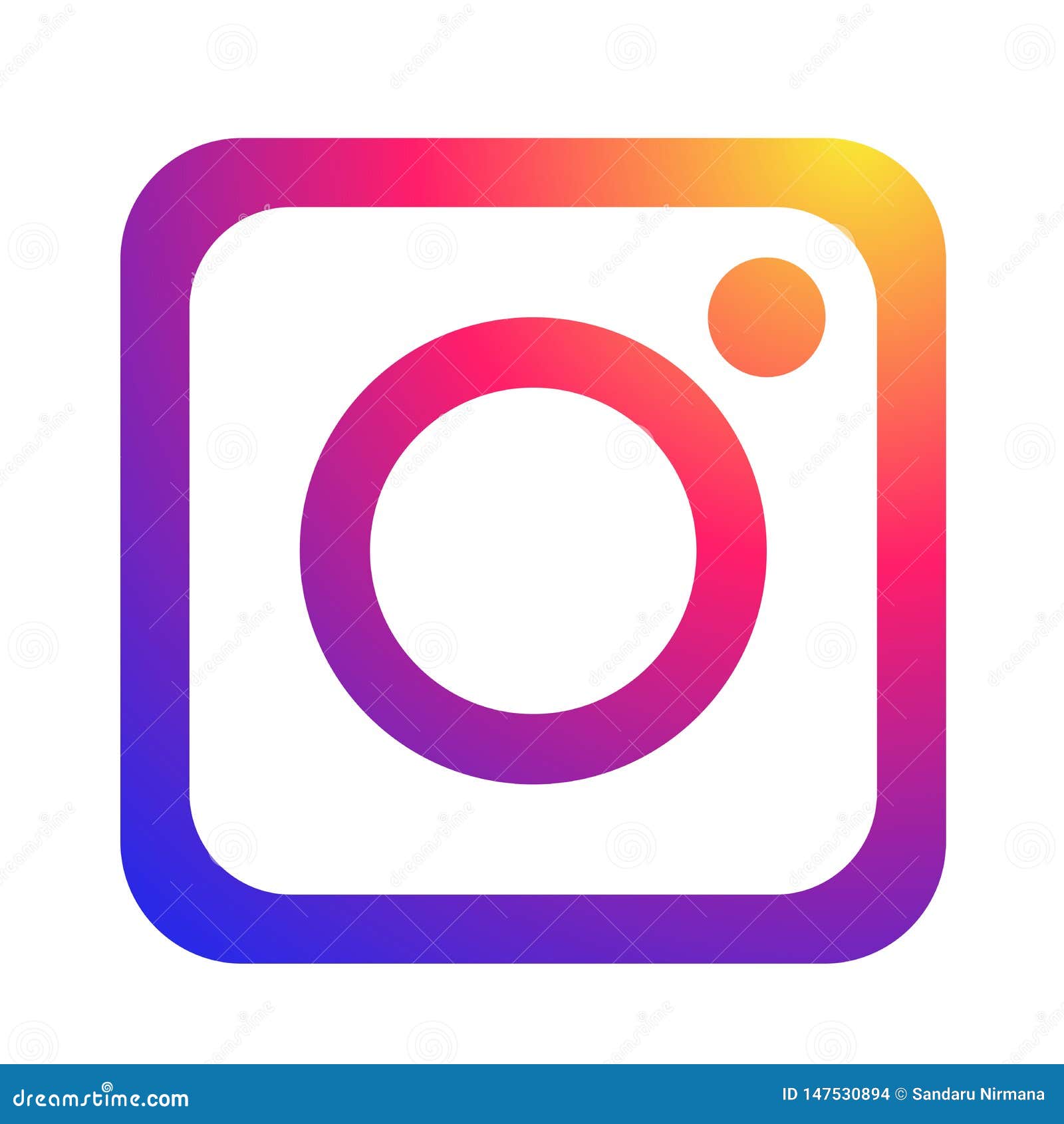 New Instagram Camera Logo Icon Vector with Modern Gradient Design ...