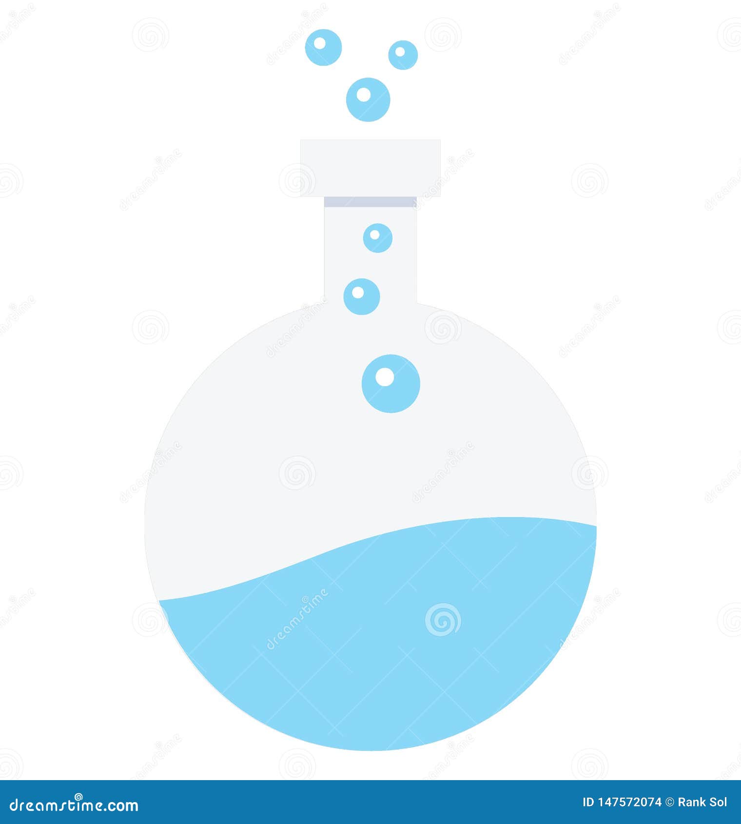 Conical Flask Vector Icon Isolated Vector Icon Which Can Easily Modify ...