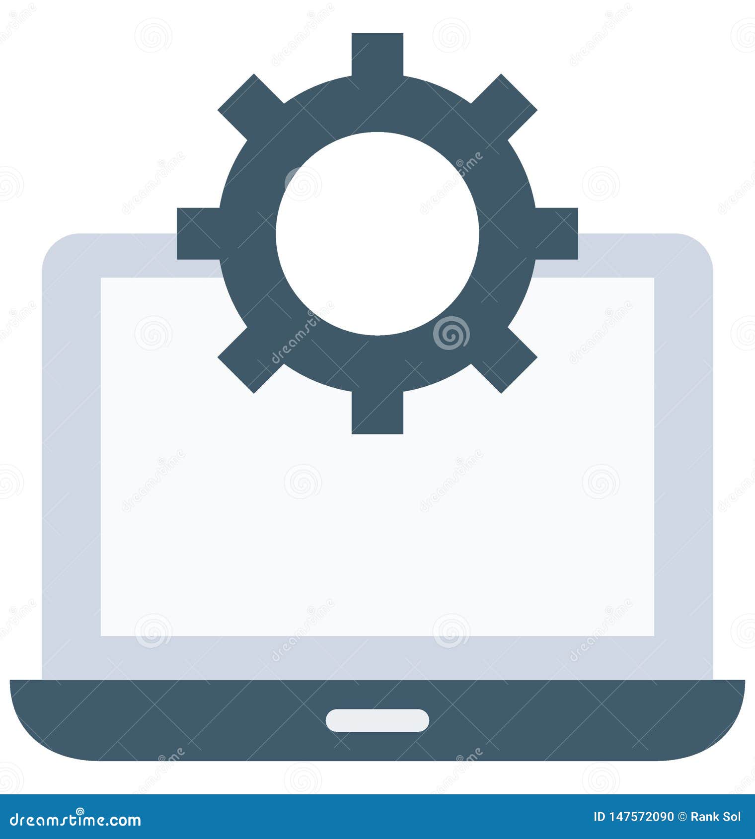 Cog Vector Icon Isolated Vector Icon Which Can Easily Modify or Edit ...