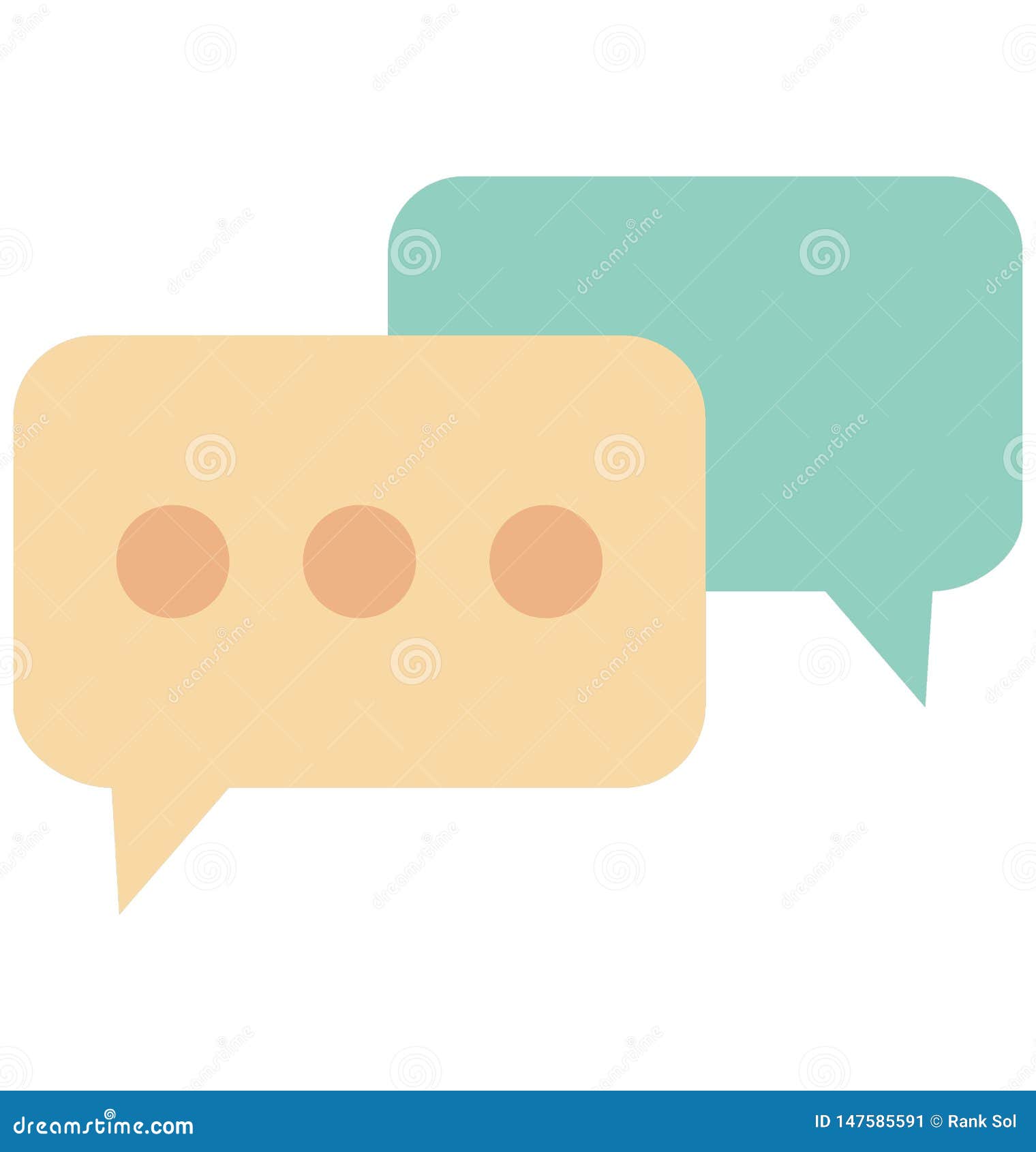 Chat Balloon Vector Icon Isolated Vector Icon Which Can Easily Modify ...
