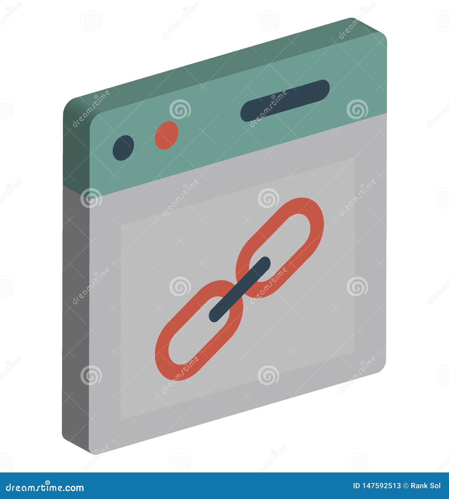 Backlink Vector Icon Isolated Vector Icon Which Can Easily Modify or ...