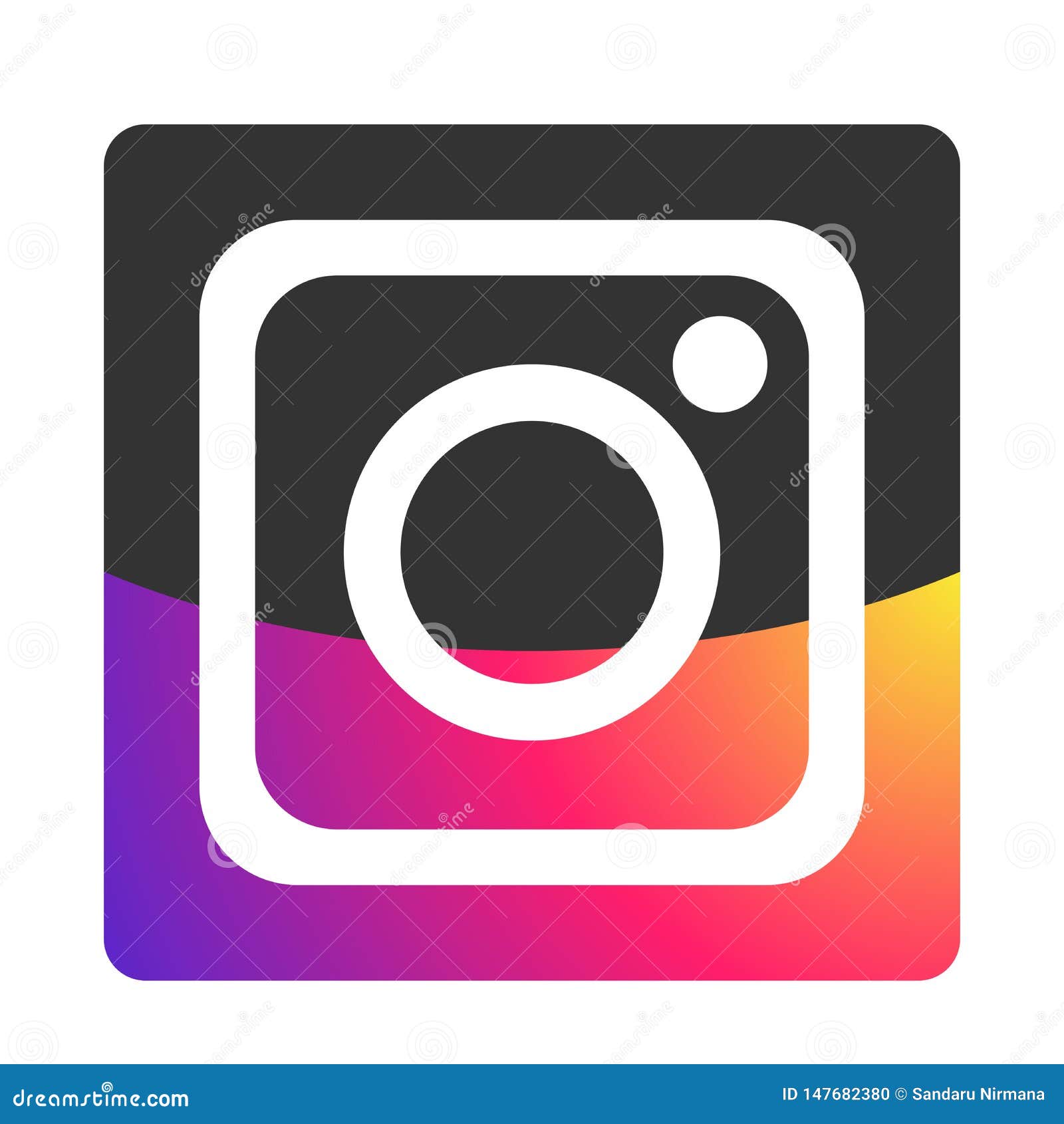New Instagram Camera Logo Icon Vector with Modern Gradient Design ...