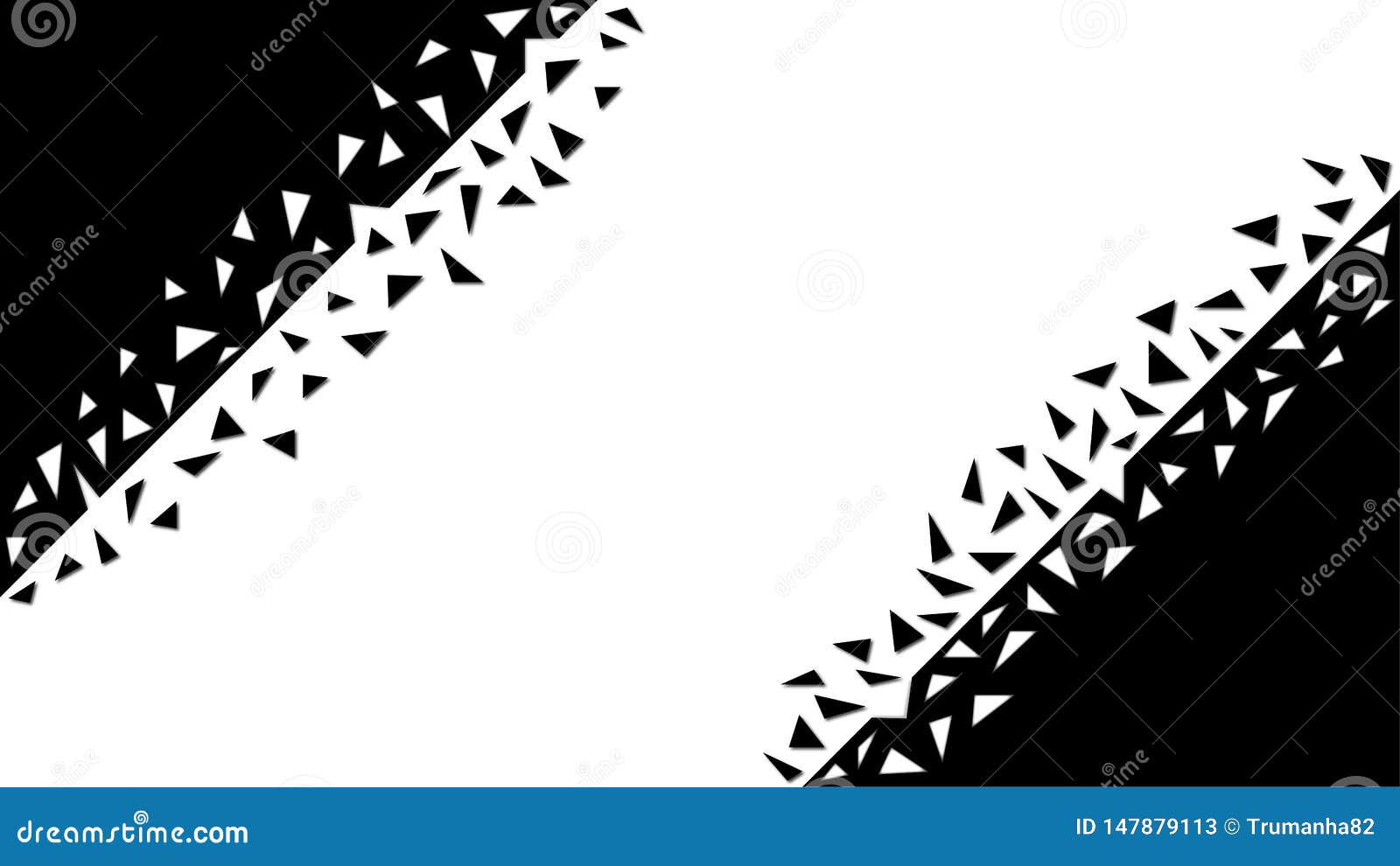 Abstract Geometric Background with Broken Shapes Stock Vector ...