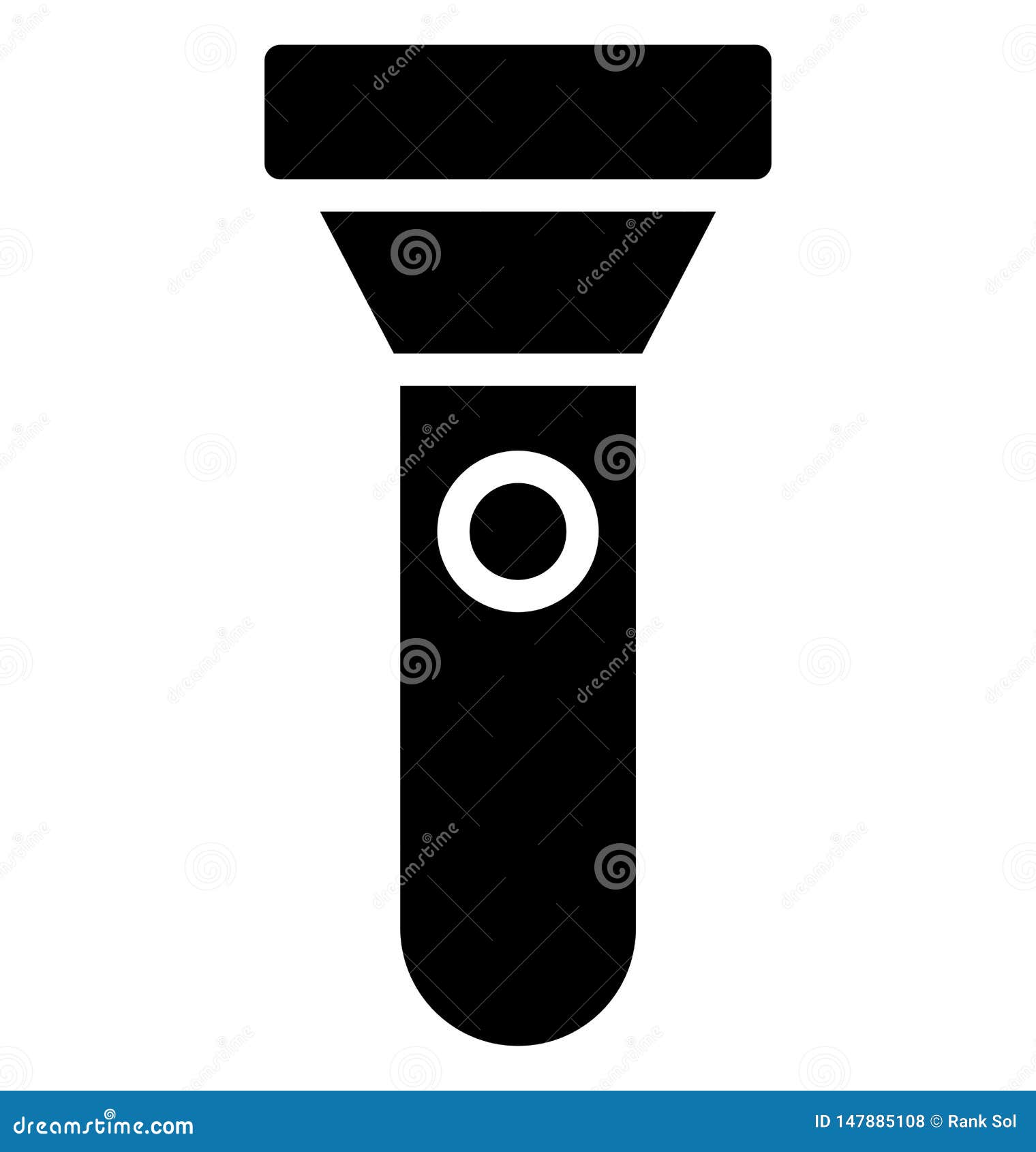 Basic RGB Torch Isolated Vector Icon Which Can Easily Modify or Edit ...