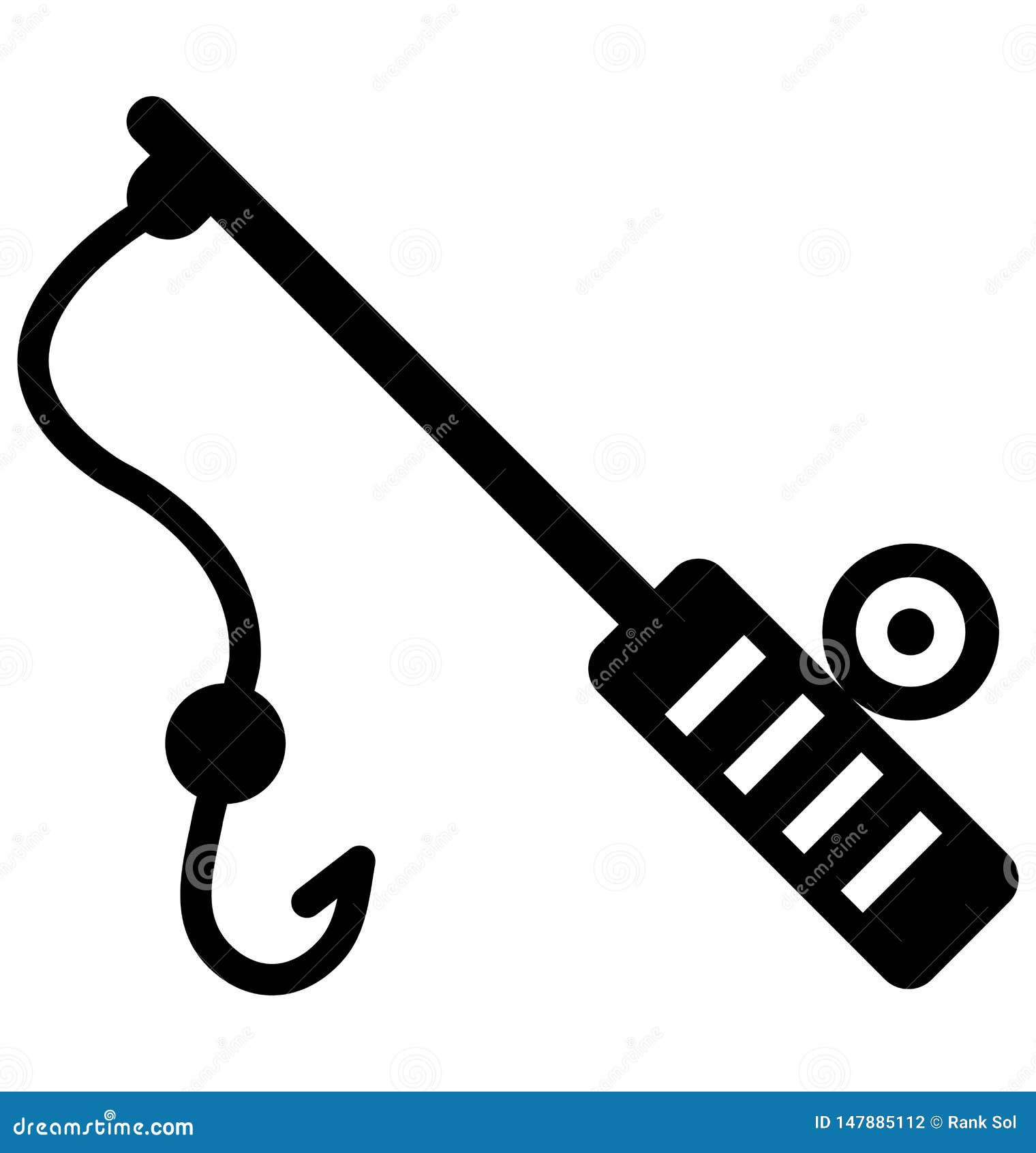 Angling Isolated Vector Icon Which Can Easily Modify or Edit Angling ...