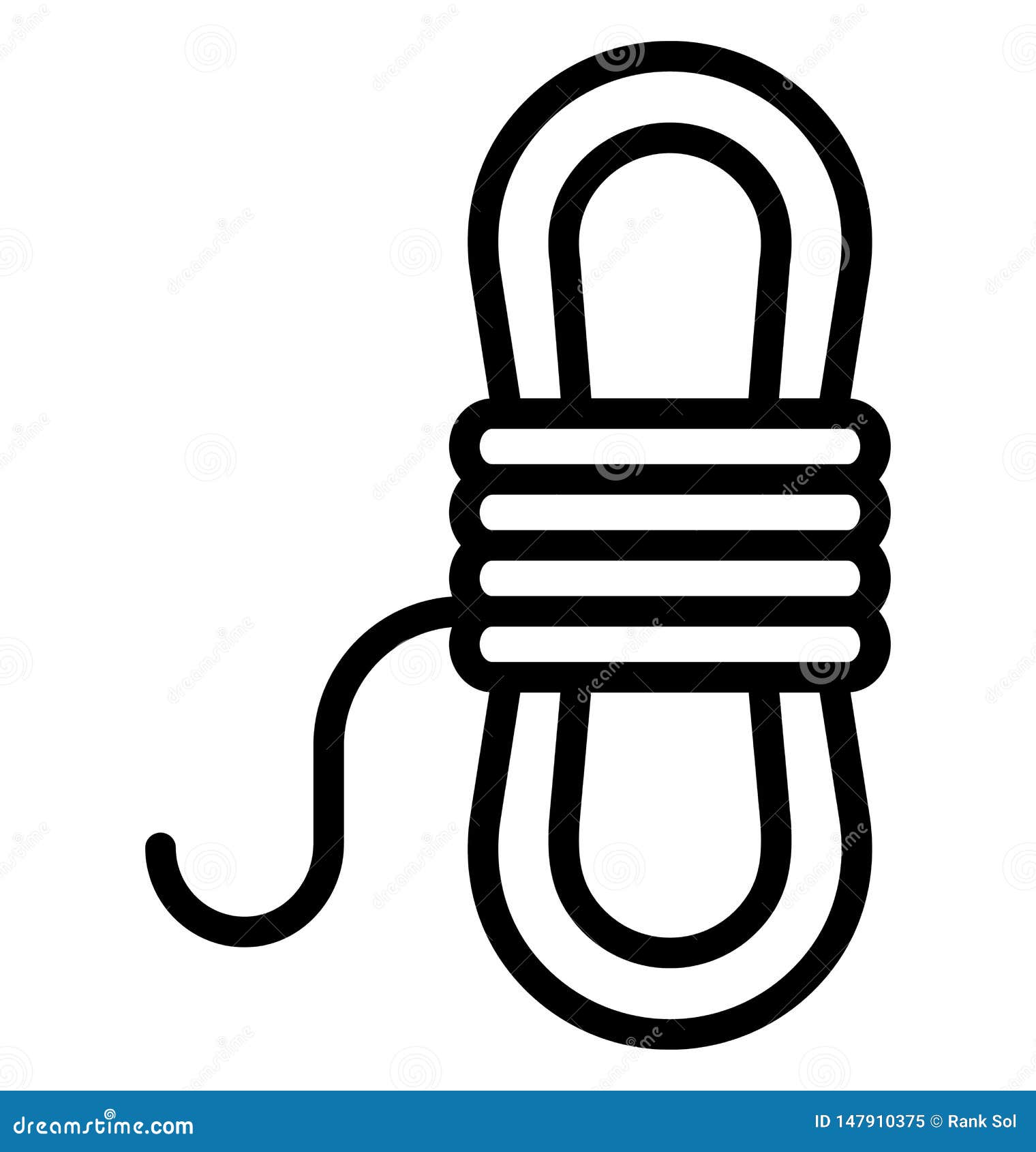 Coil Isolated Vector Icon Which Can Easily Modify or Edit Stock Vector ...
