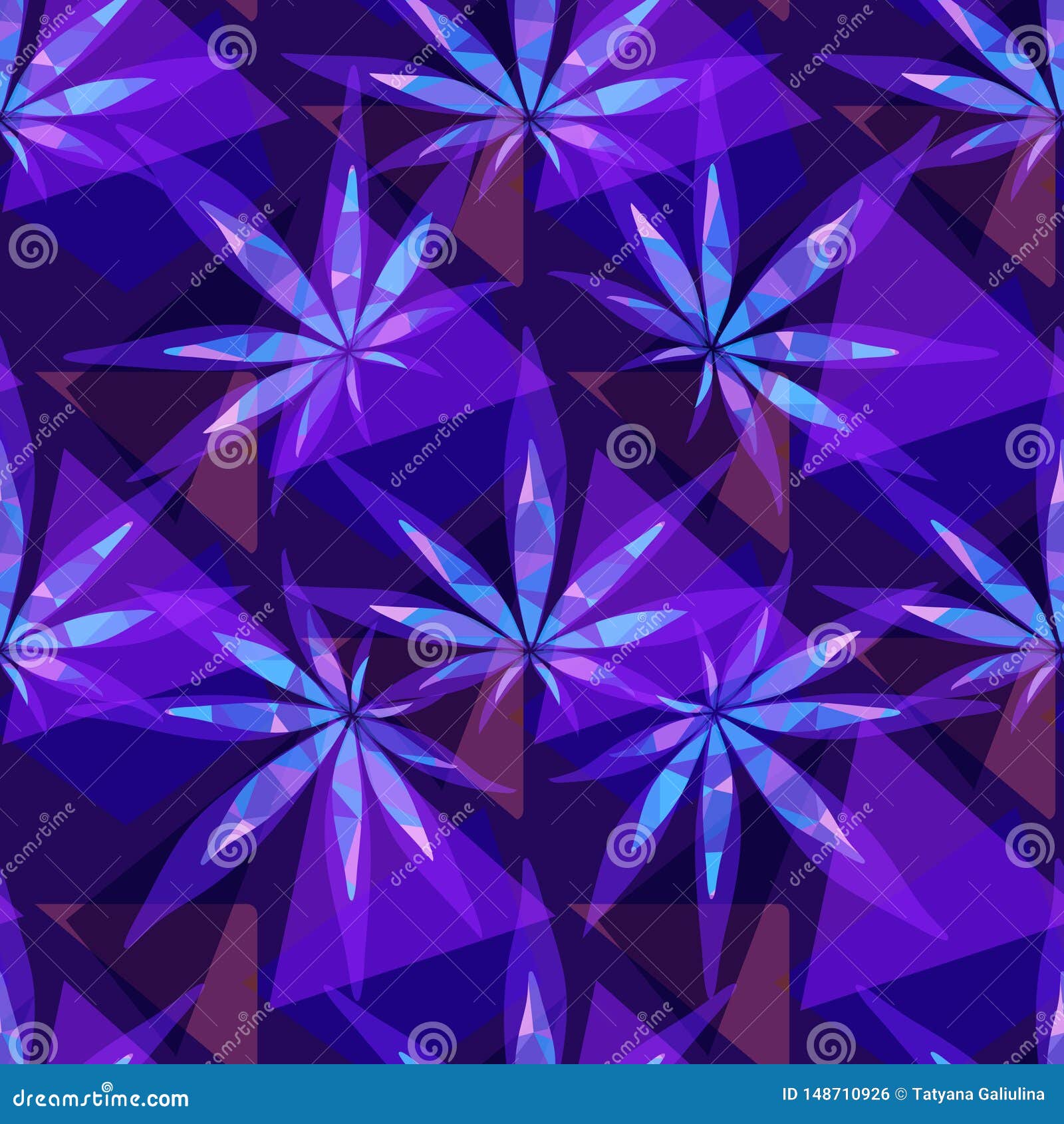 Seamless Texture of Cannabis Marijuana Leaves in a Bright Abstract ...