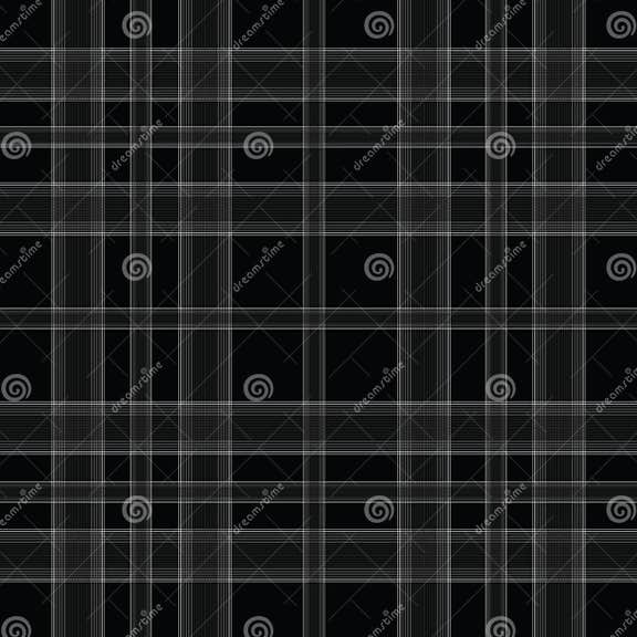 Seamless Plaid Line Pattern Design Stock Vector - Illustration of line ...