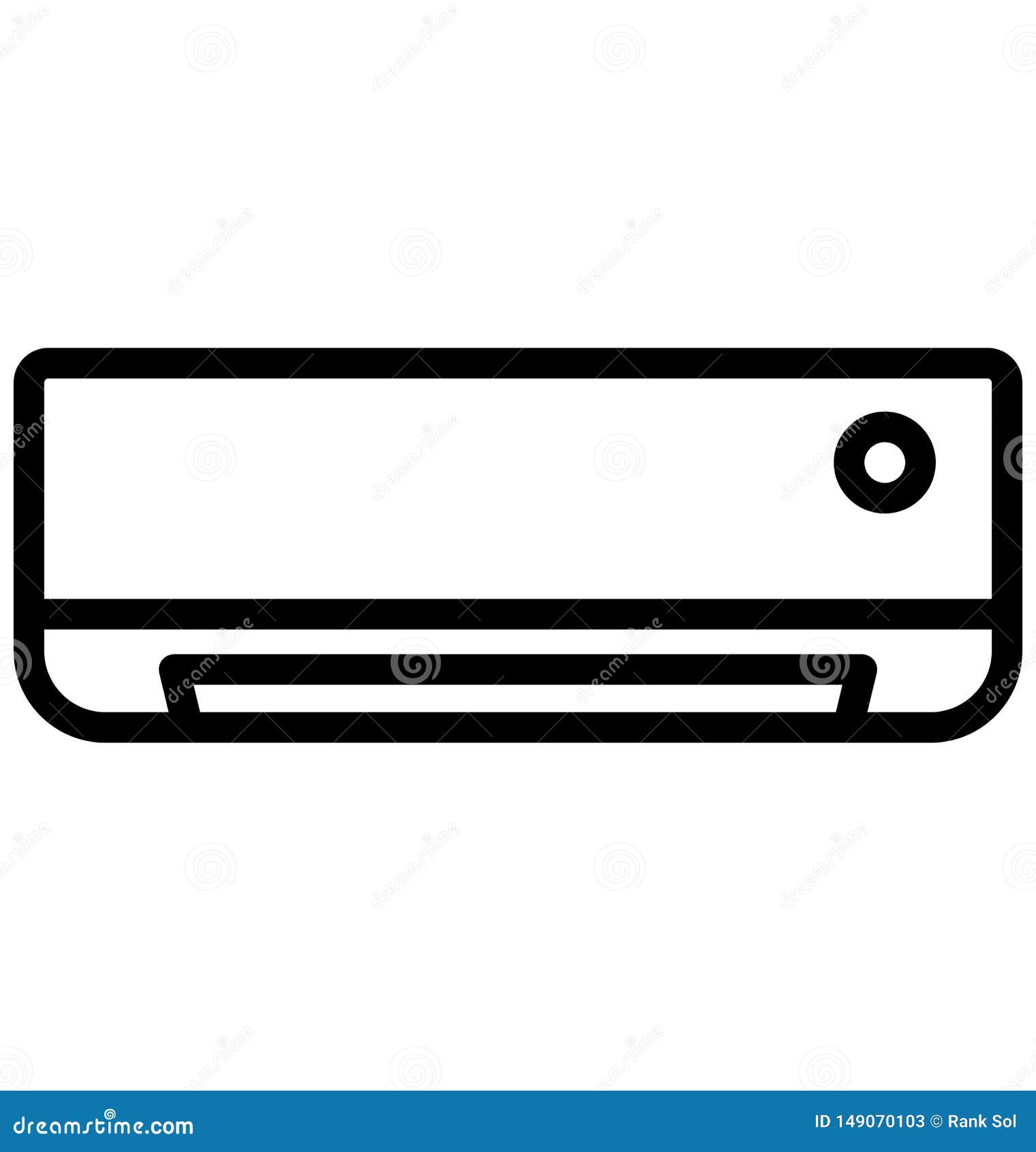 Ac Isolated Vector Icon Which Can Easily Modify or Edit Stock Vector ...