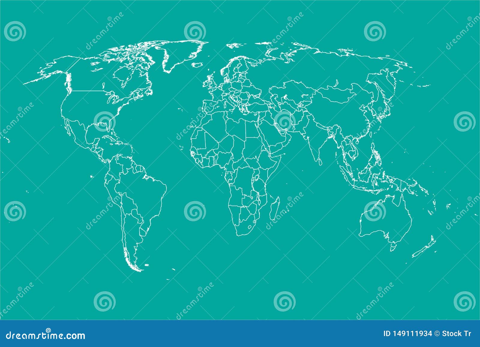 Illustrated Generic Architectural Blueprint Floorplan B Stock Image ...