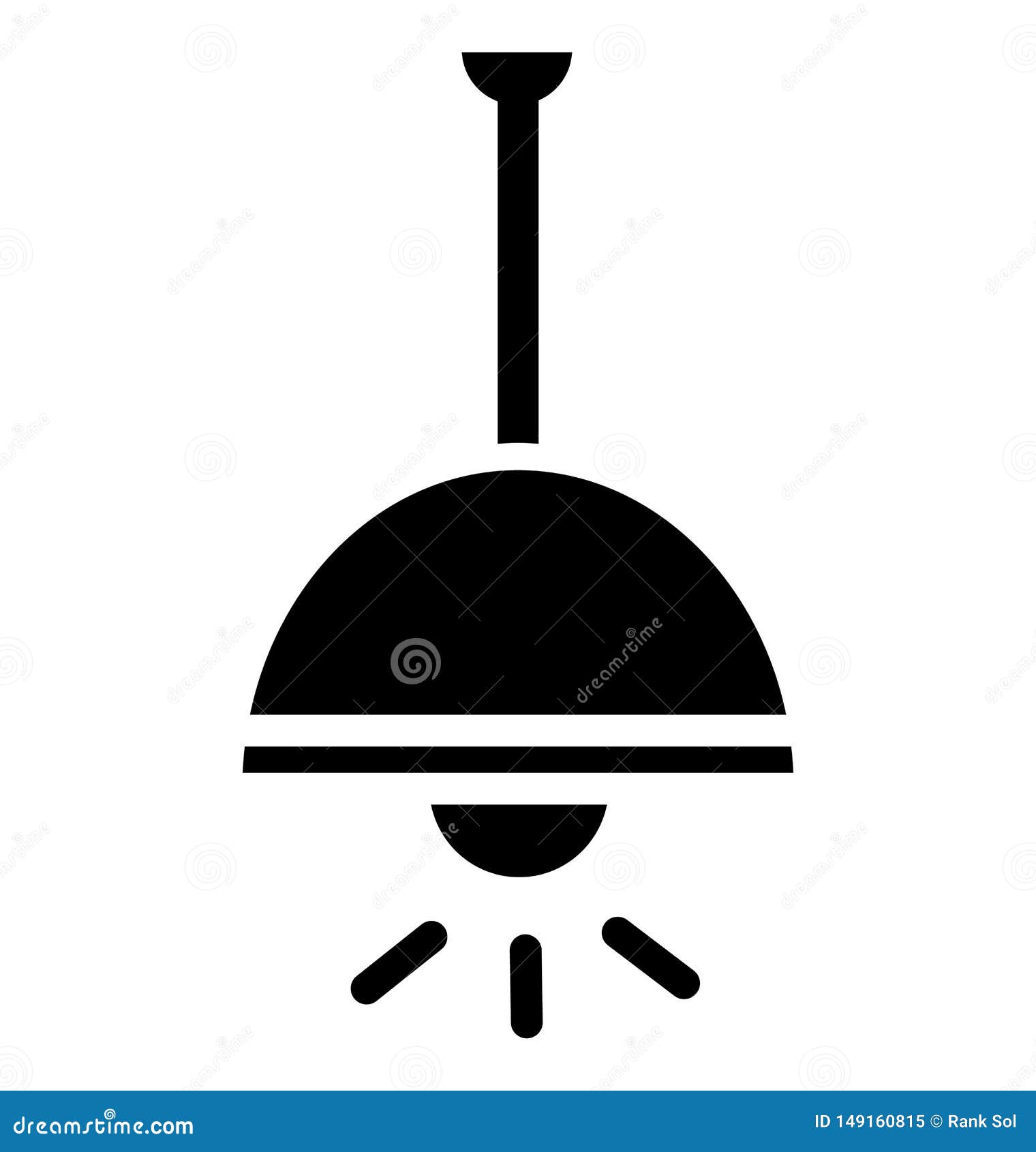 Ceiling Lamp Isolated Vector Icon Which Can Easily Modify or Edit ...