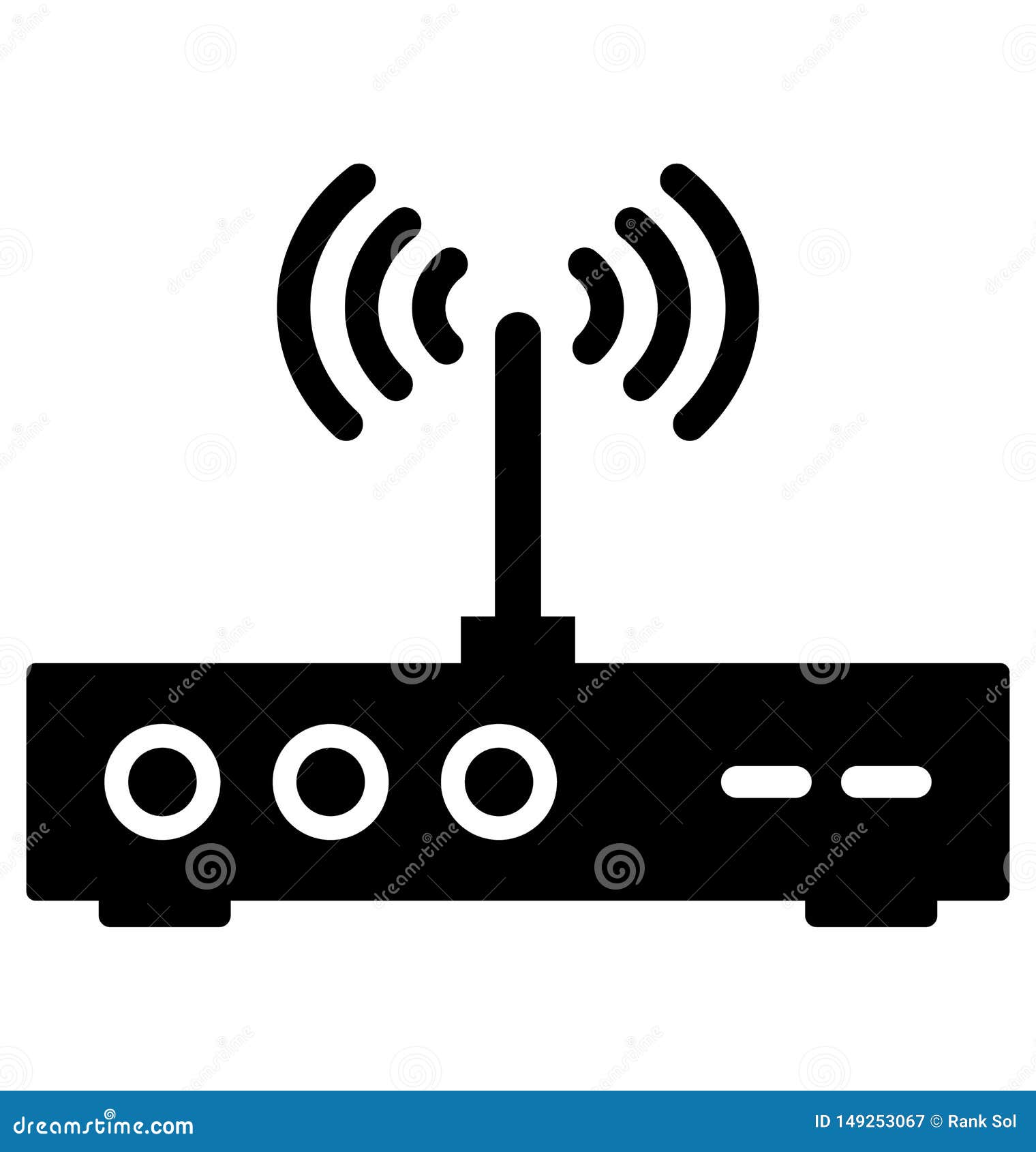 Internet Booster Isolated Vector Icon Which Can Easily Modify or Edit ...