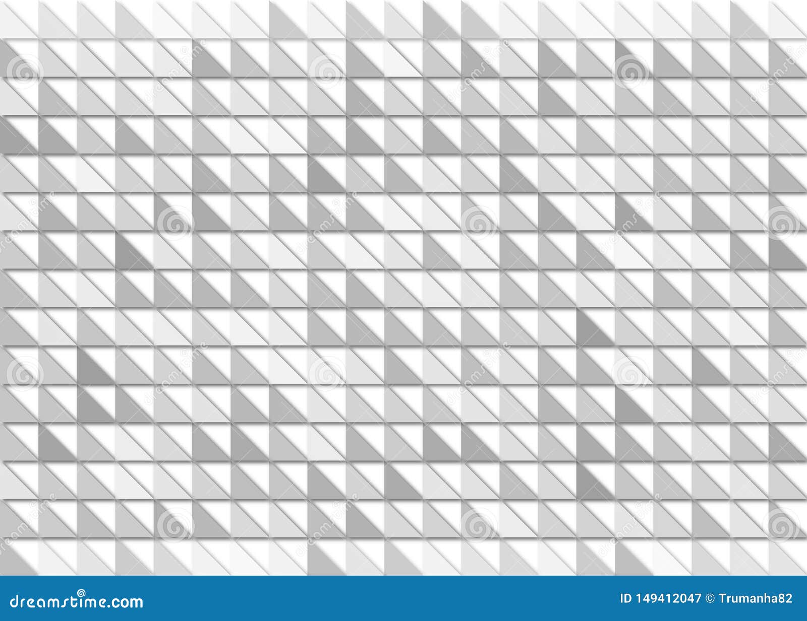 Grey Geometric Pattern Background with Mosaic Effect Stock Vector ...