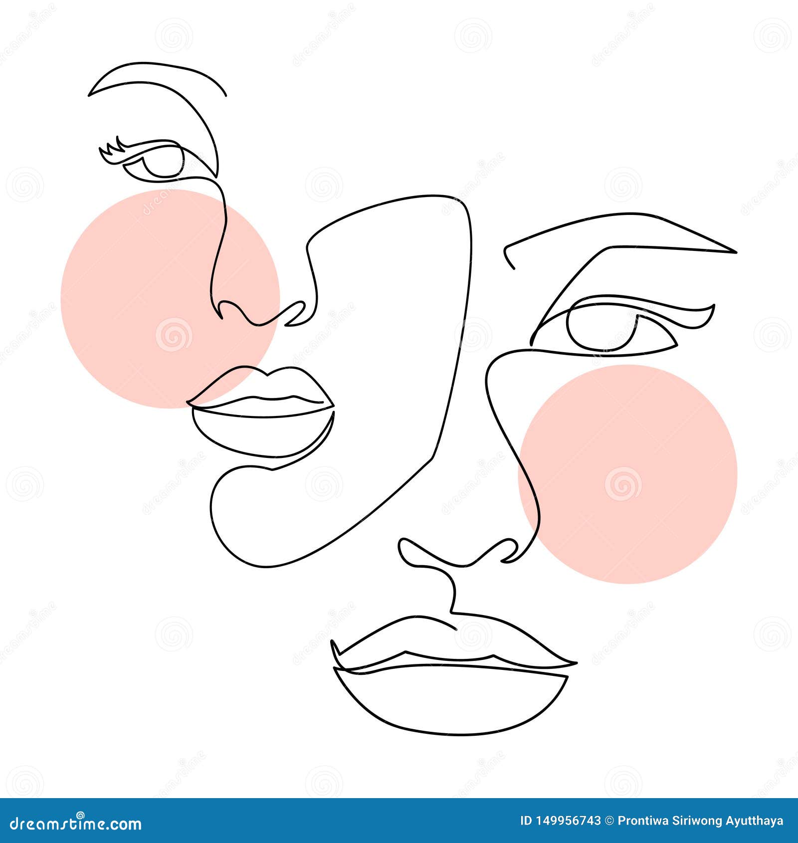 Pin Up Illustration Of Woman With The Place For Text.Pin Up Girl. Party ...