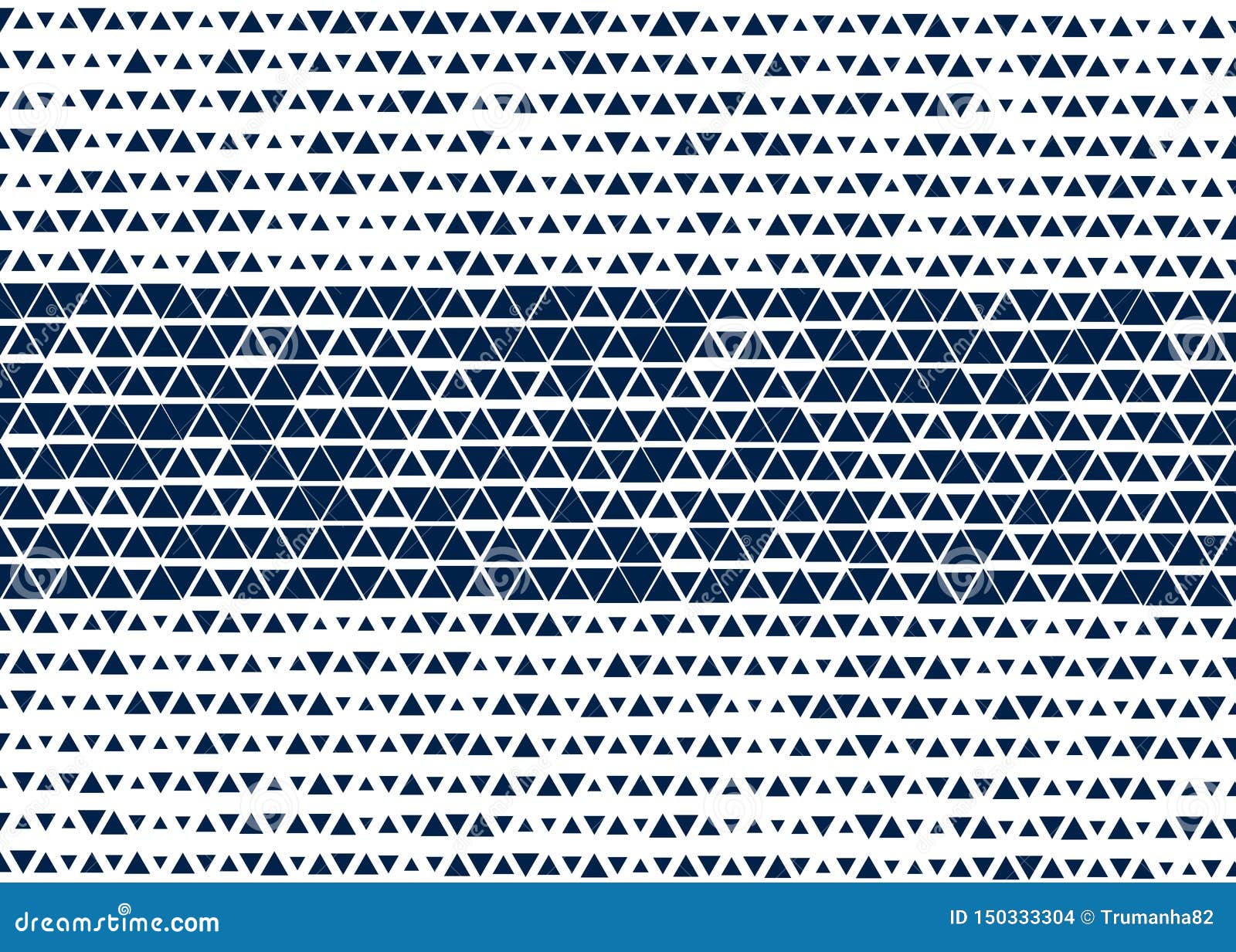 Vector Dark Blue Triangles Geometric Pattern Background Stock Vector ...