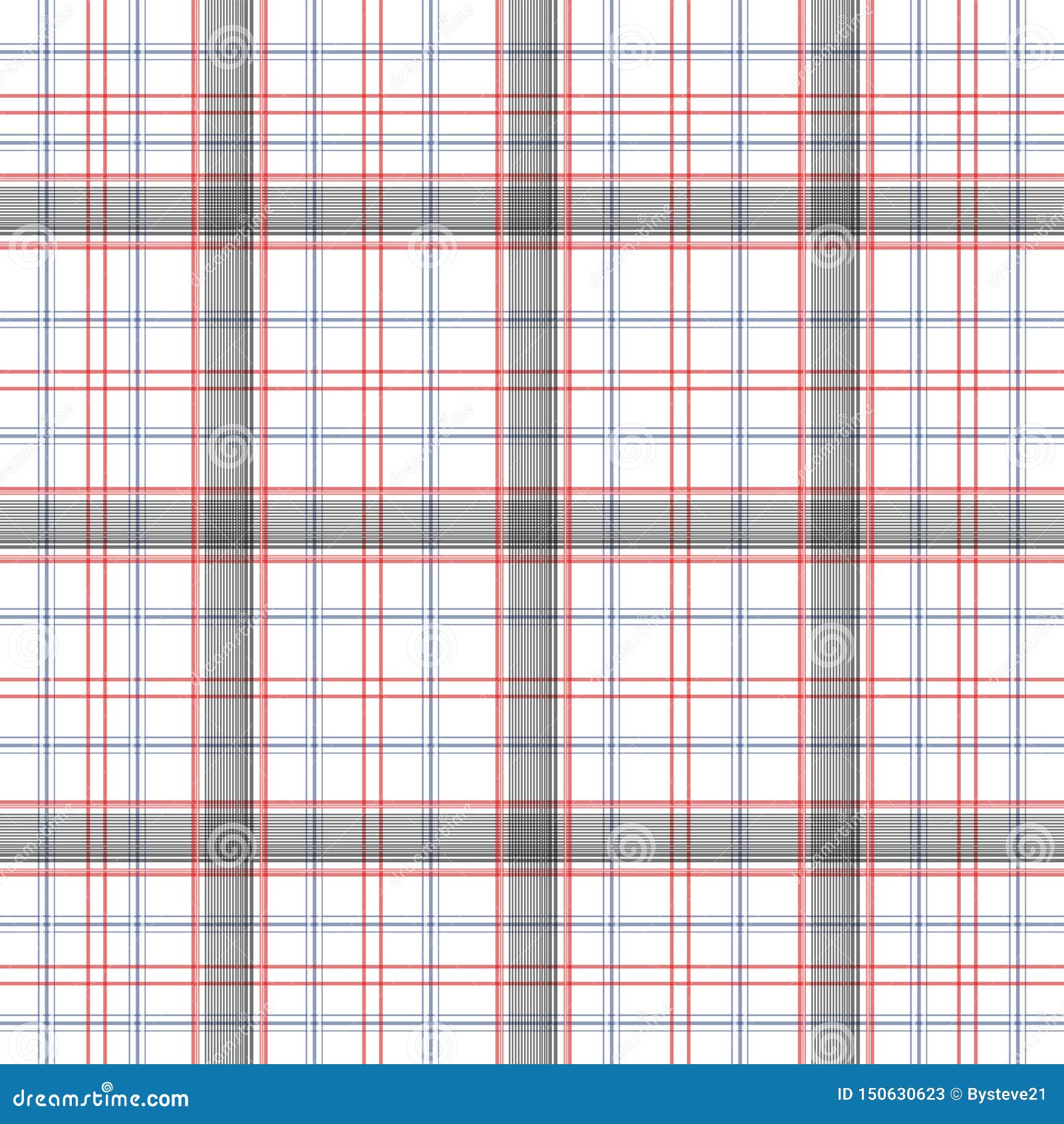 Seamless Plaid Line Pattern Design Stock Vector - Illustration of ...
