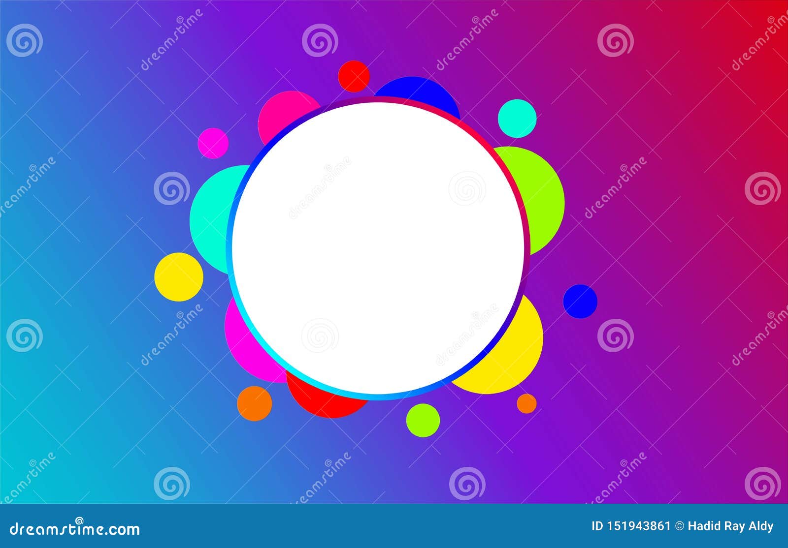 Abstract Circle Vector Background, Modern Design, Beautiful Concept ...