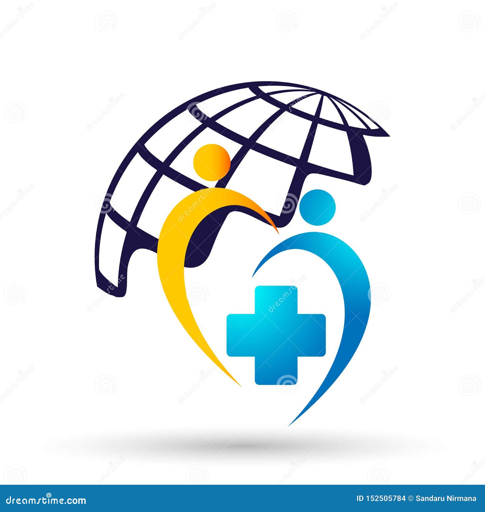 Globe World Medical Health Family Care Clinic People Healthy Life Care ...