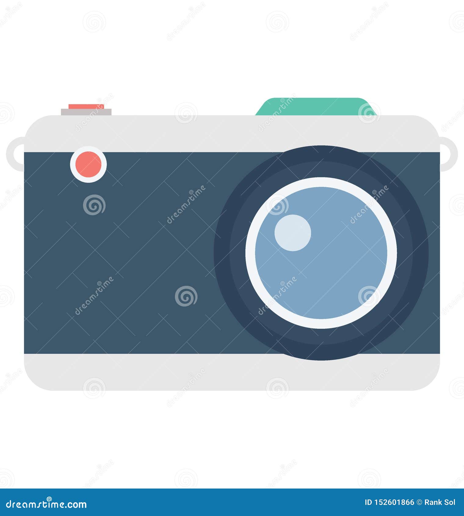 Camera Color Vector Icon Which Can Easily Modify or Edit Stock Vector ...