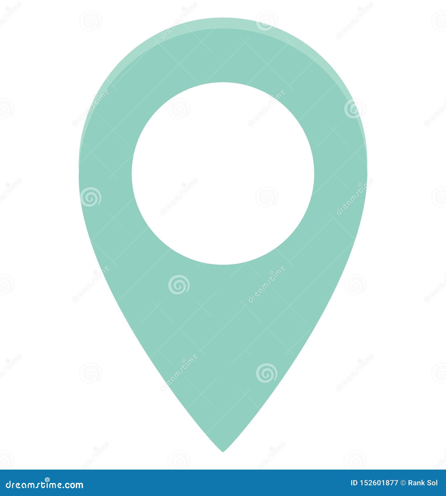 Map Pin Color Vector Icon Which Can Easily Modify Stock Vector ...