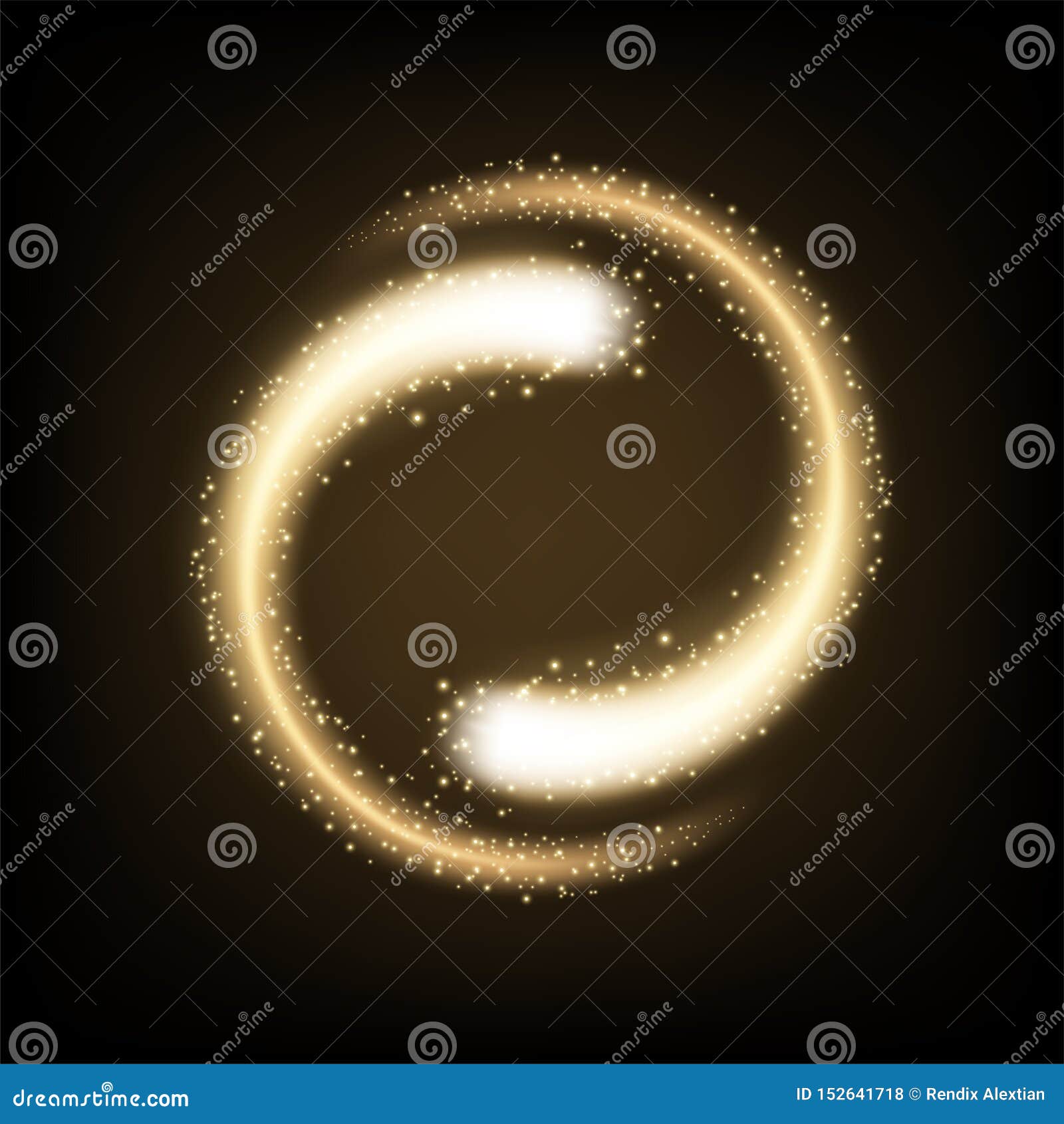 Rotating White Light Shiny with Sparkles, Suitable for Product ...