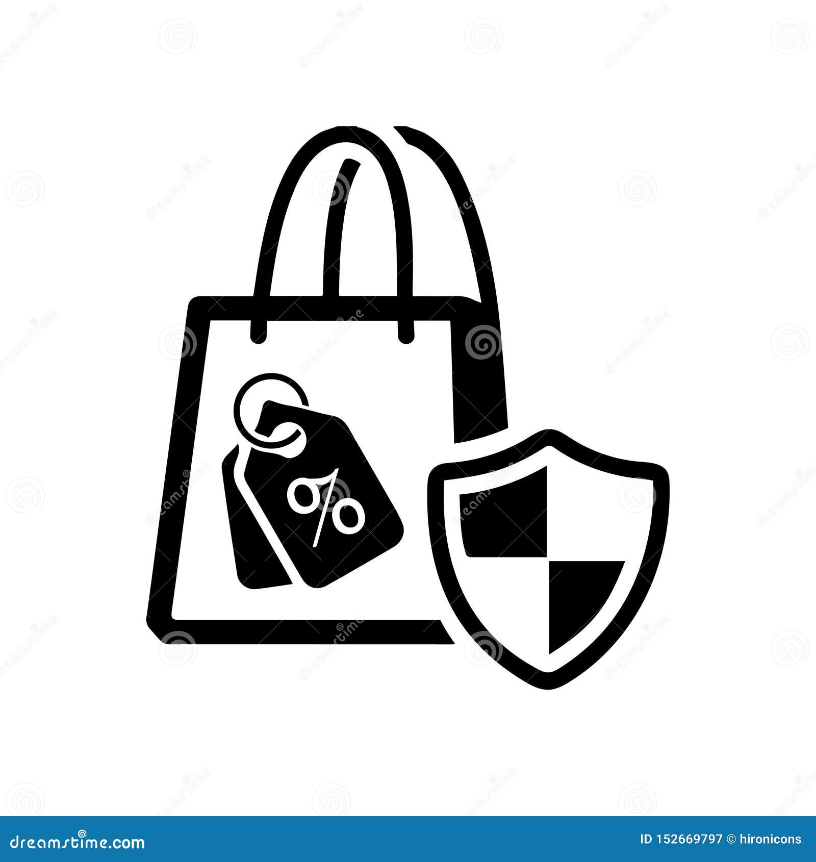 Secure Shopping Icon / Online Buying Security Stock Vector ...