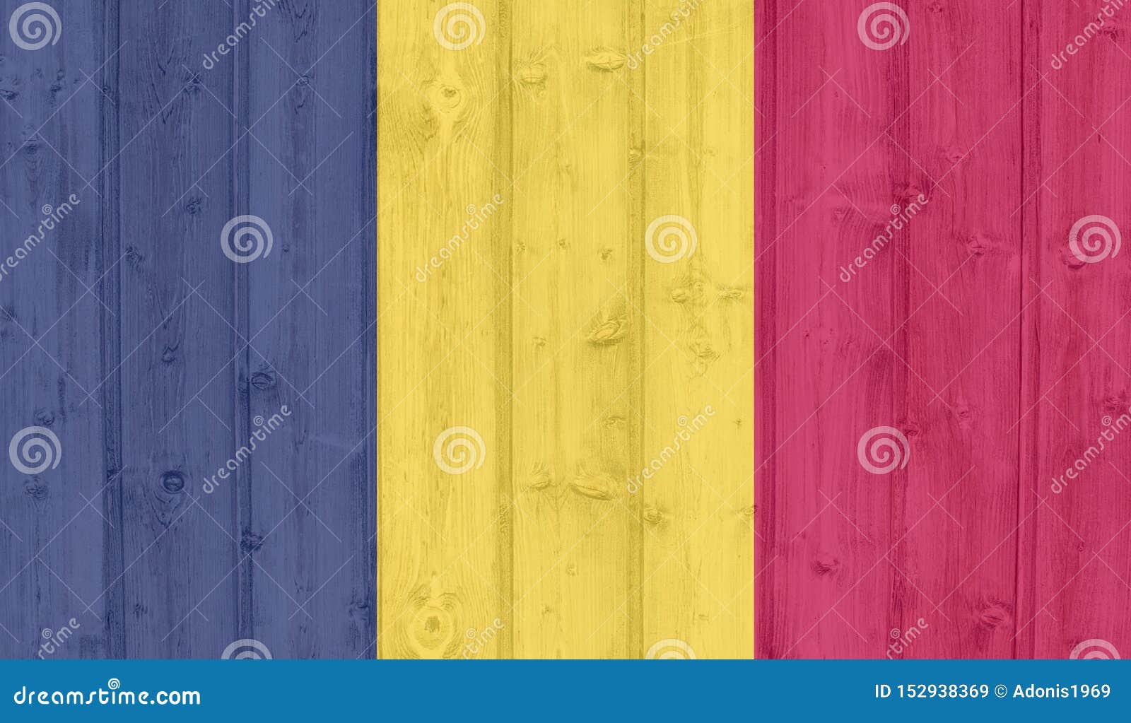 Chad flag stock image. Image of graphic, chad, country - 152938369