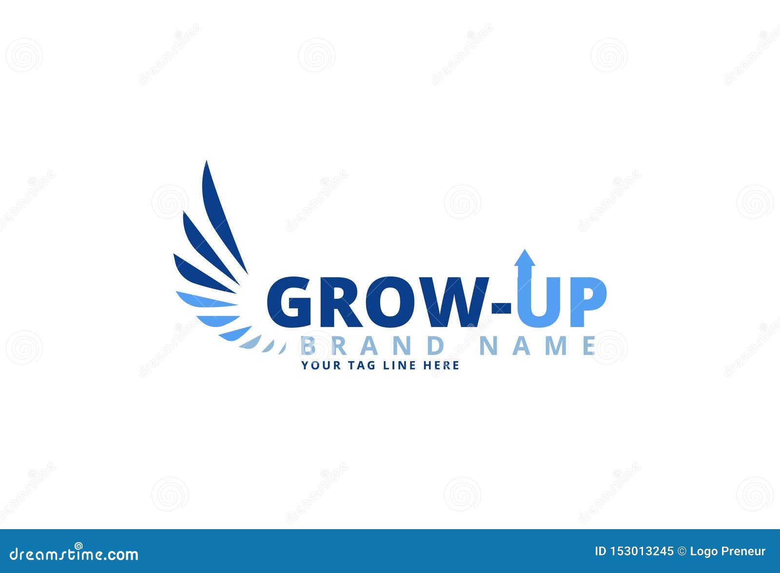 Stock Logo Eagle Bird Protection Vector Illustration | CartoonDealer ...