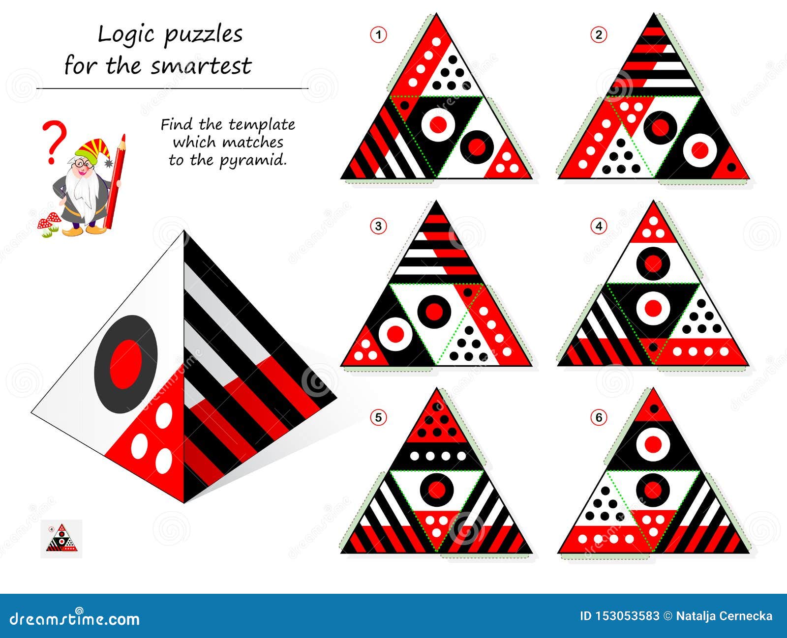 Pyramid. Developing Game For Children. Bright Colored Plastic Toy ...