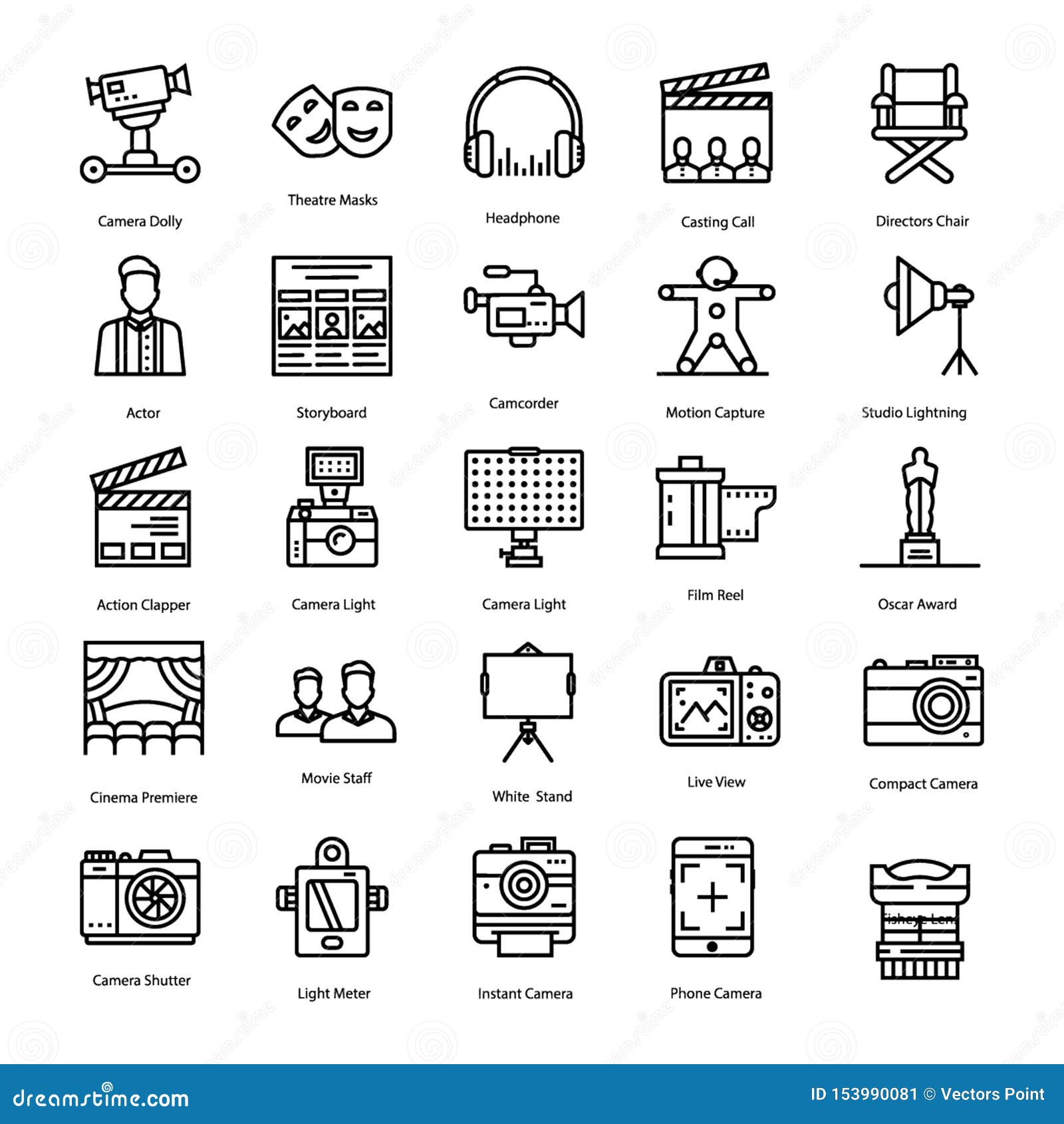Video Production Icons