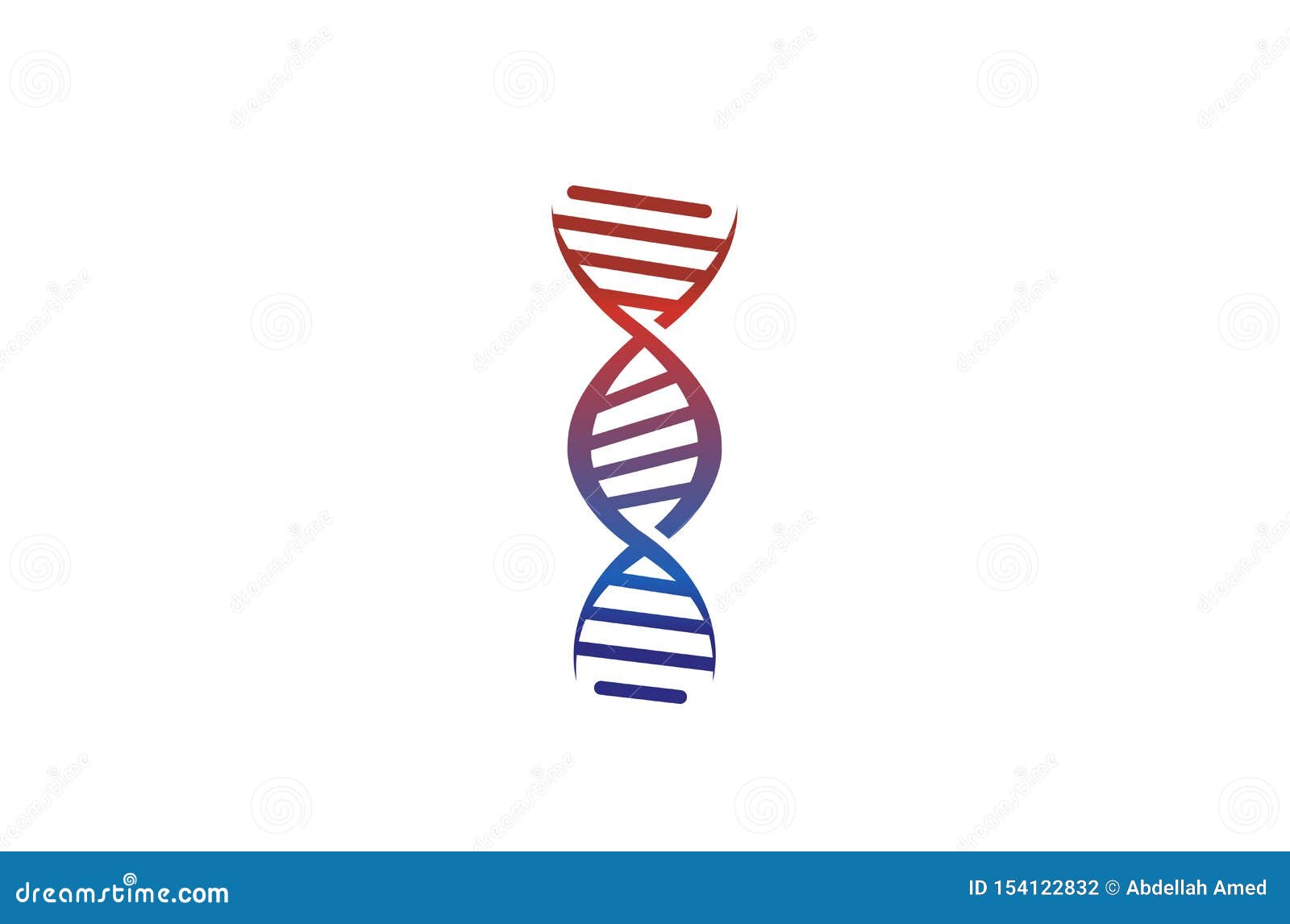 Creative Abstract Dna Spiral Helix Logo Design Vector Symbol ...