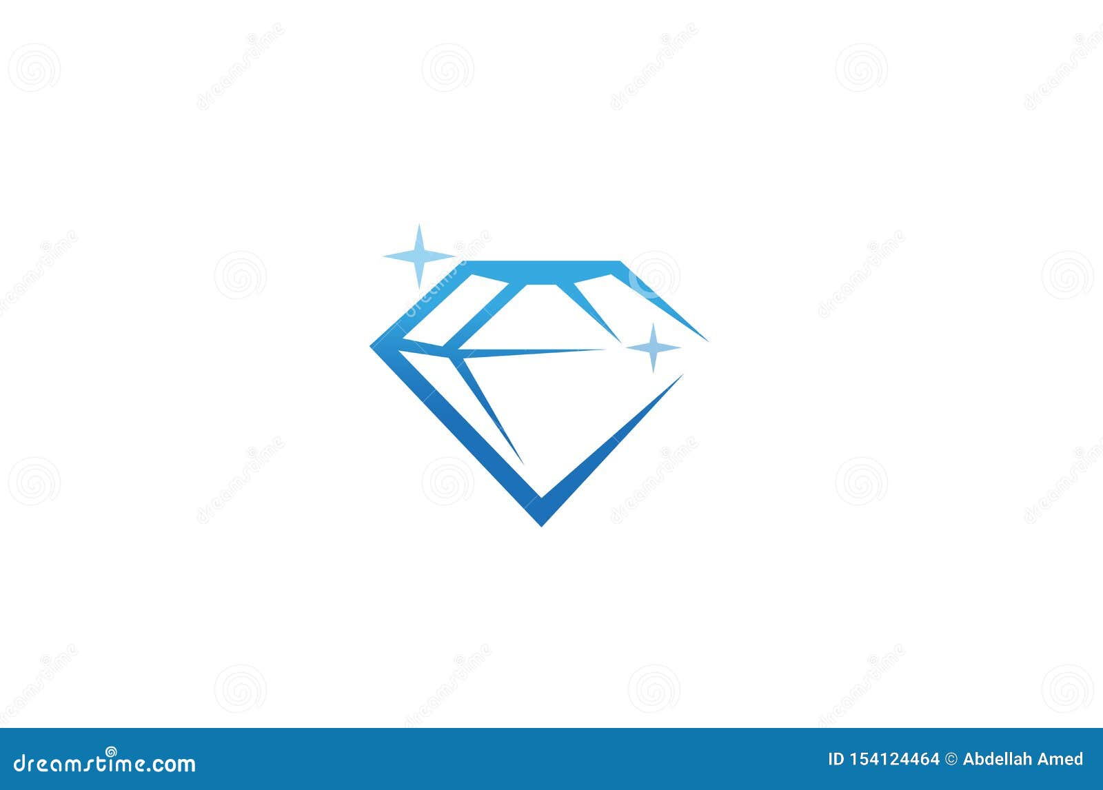Creative Abstract Diamond Logo Design Vector Symbol Illustration Stock ...