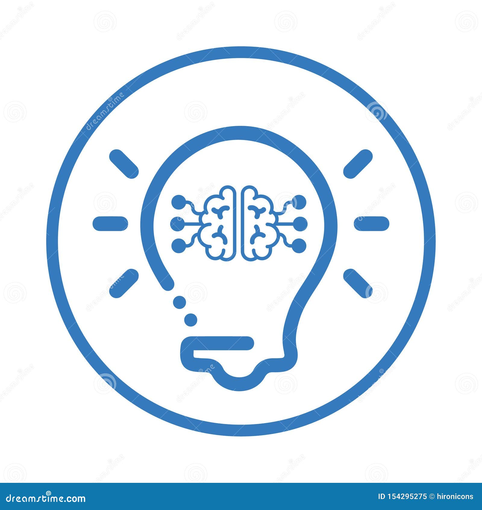 Idea Generating Icon, Smart Idea Icon, Idea Generator Stock ...