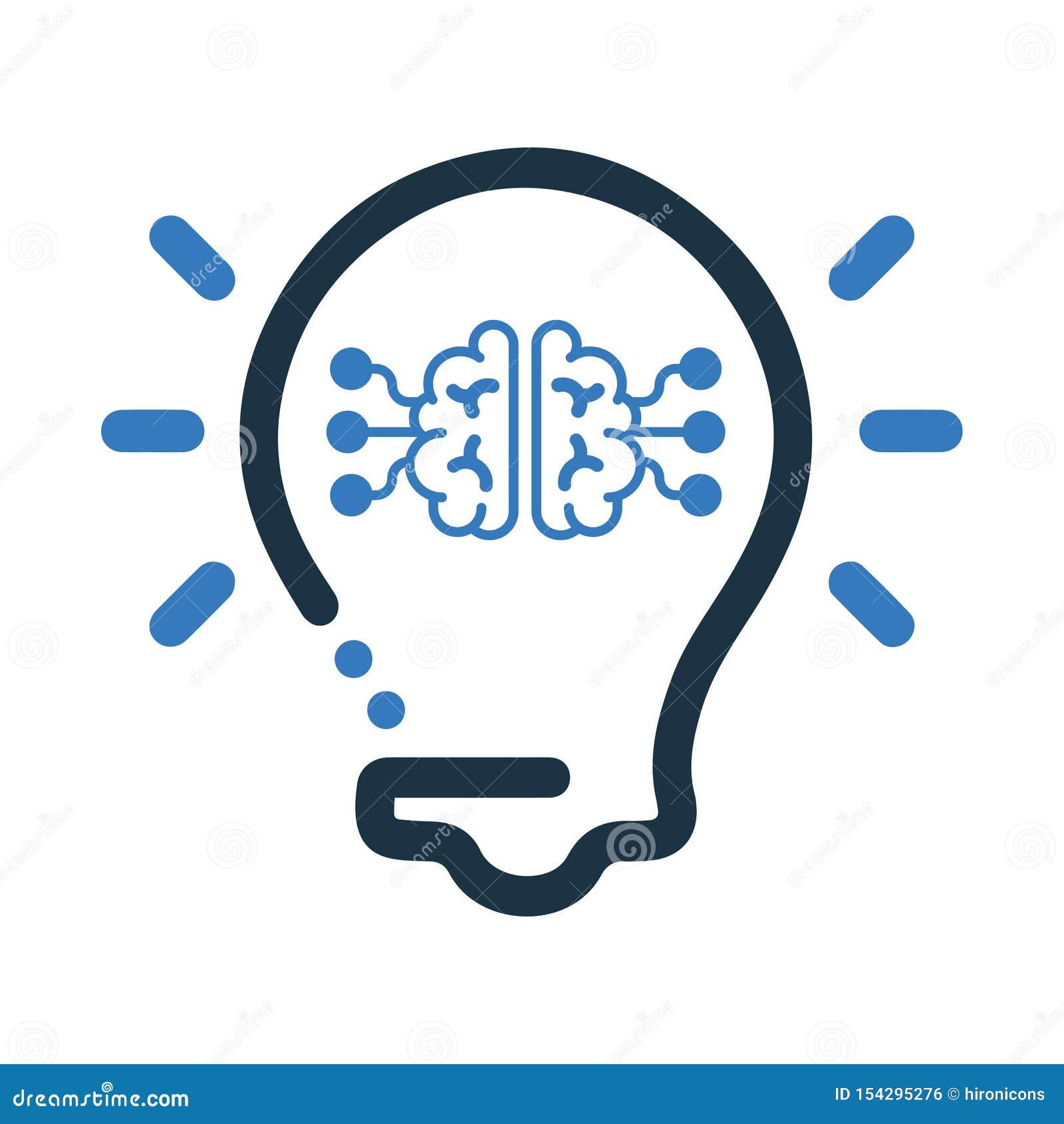 Idea Generating Icon, Smart Idea Icon, Idea Generator Stock ...