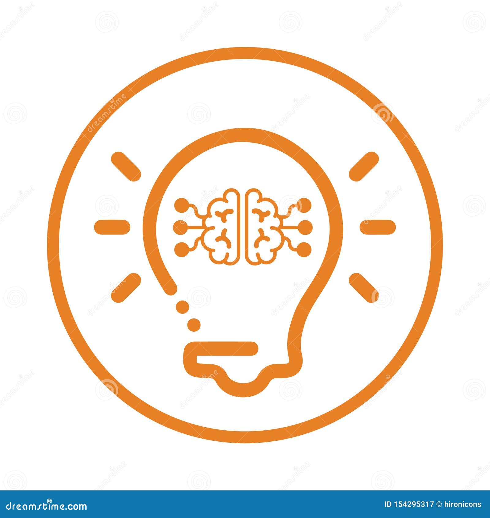 Idea Generating Icon, Smart Idea Icon, Idea Generator Stock ...
