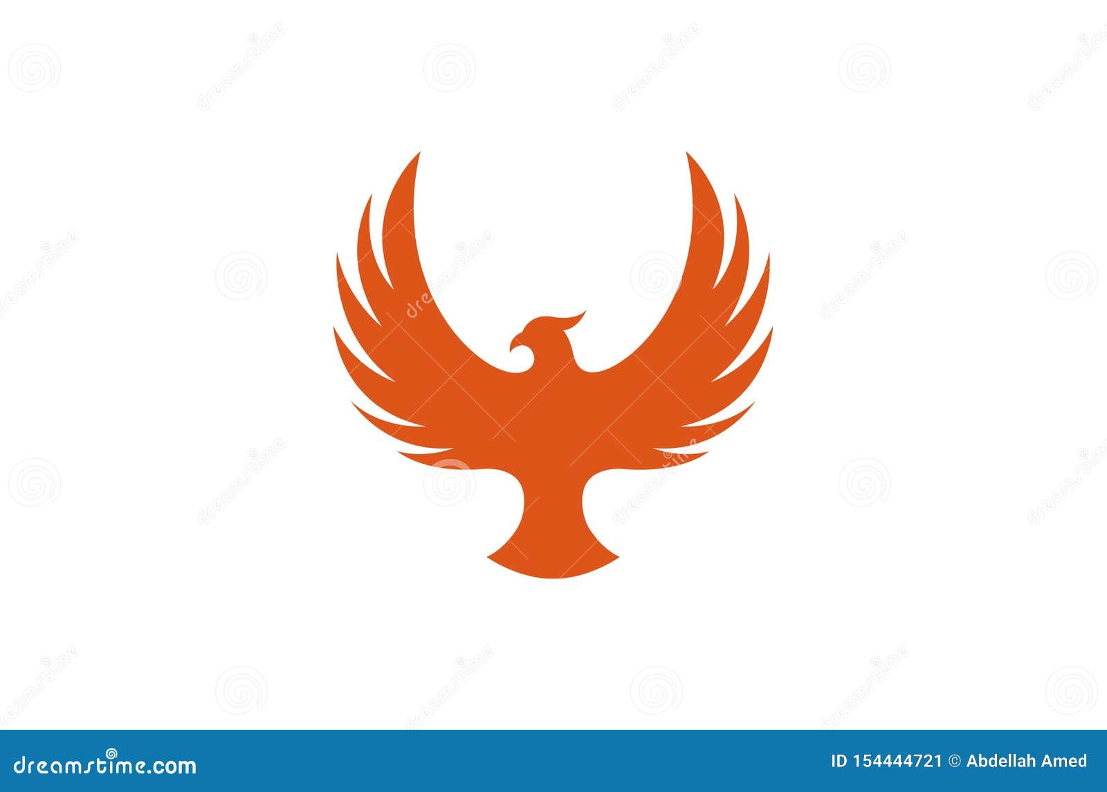 Creative Pheonix Logo Design Vector Symbol Illustration Stock Vector ...