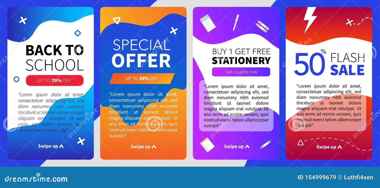 Set of Mobile Sale Banner. Sale Banner Template Design, Flash Sale ...