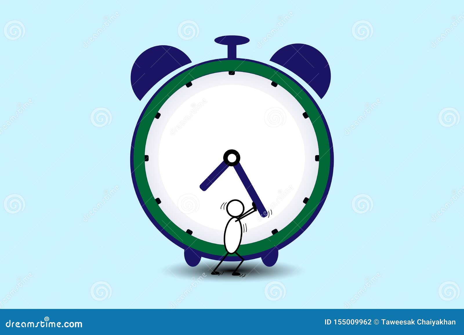 The in concept time stop stock illustration. Illustration of bank ...