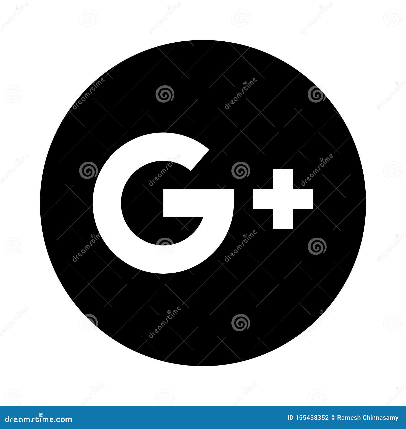 Google Plus Social Media Icon Button Editorial Photography ...