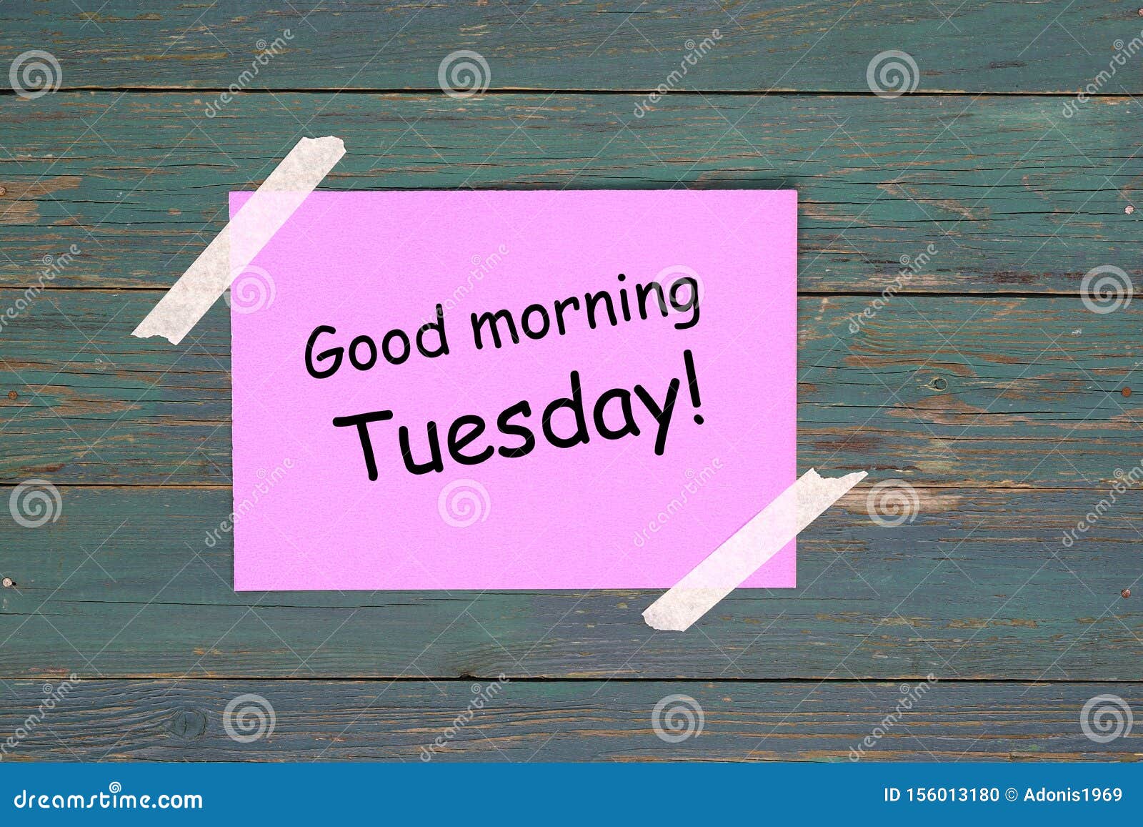 Good morning tuesday stock photo. Image of time, good - 156013180
