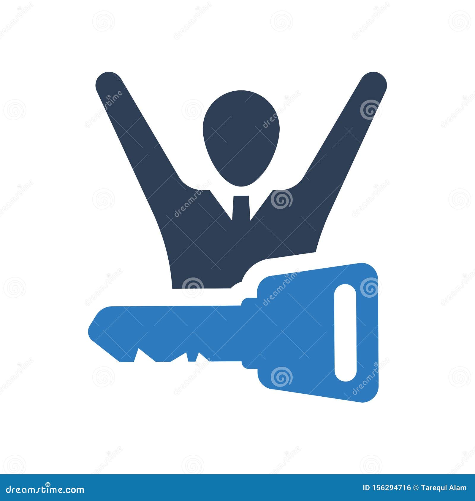 Key To Success Icon is Perfect for Use in Any Type of Design Projects ...