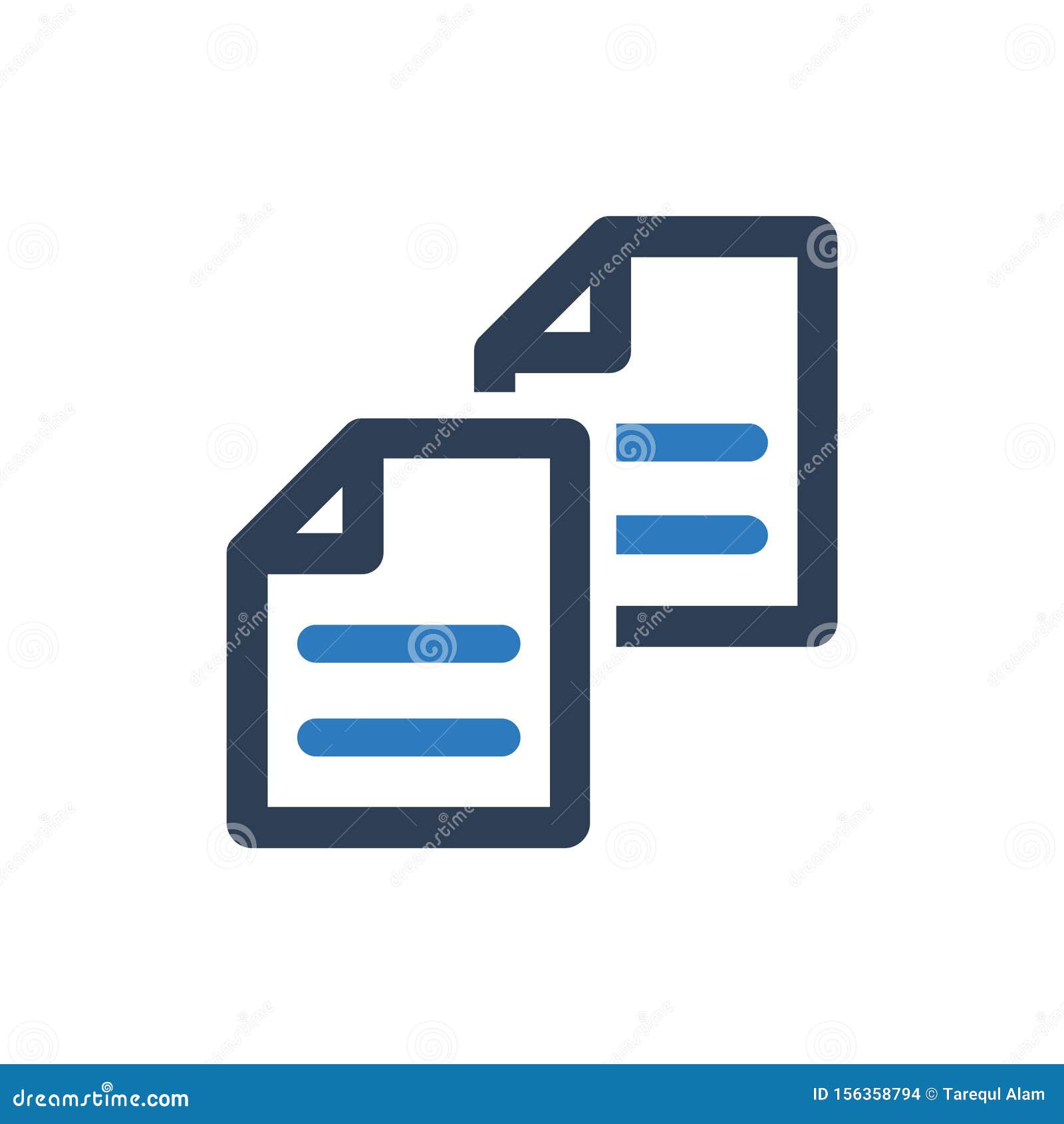 Document Copy Icon is Perfect for Use in Any Type of Design Projects ...