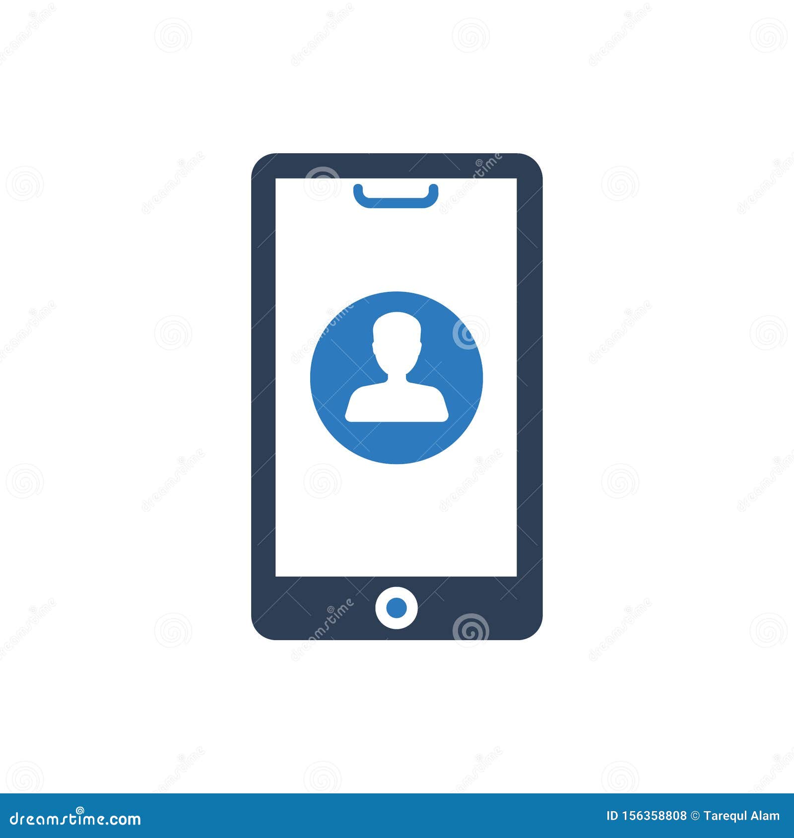 Mobile User Icon is Perfect for Use in Any Type of Design Projects ...